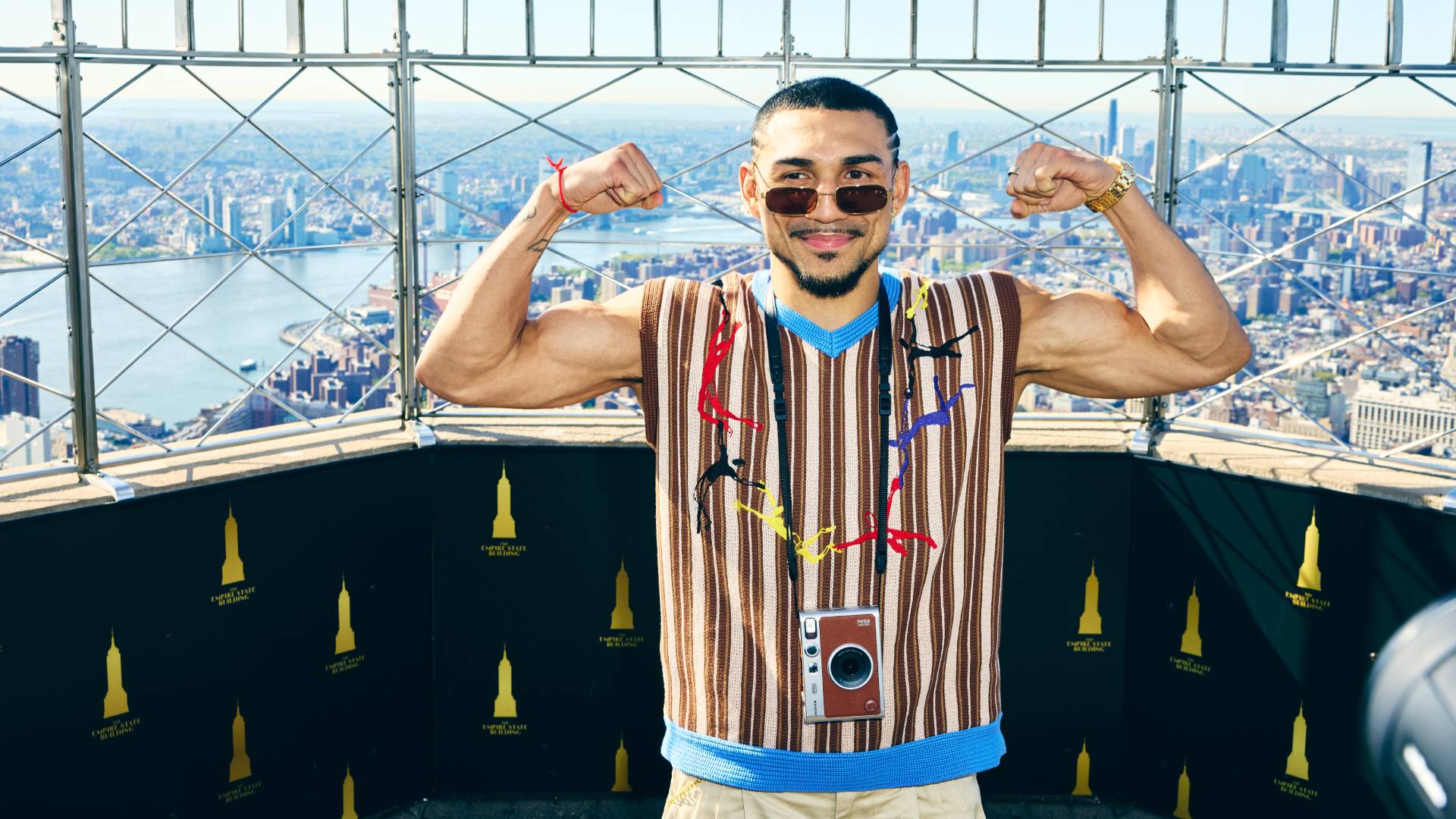 Teofimo Lopez is having the time of his life this Times Square fight ...