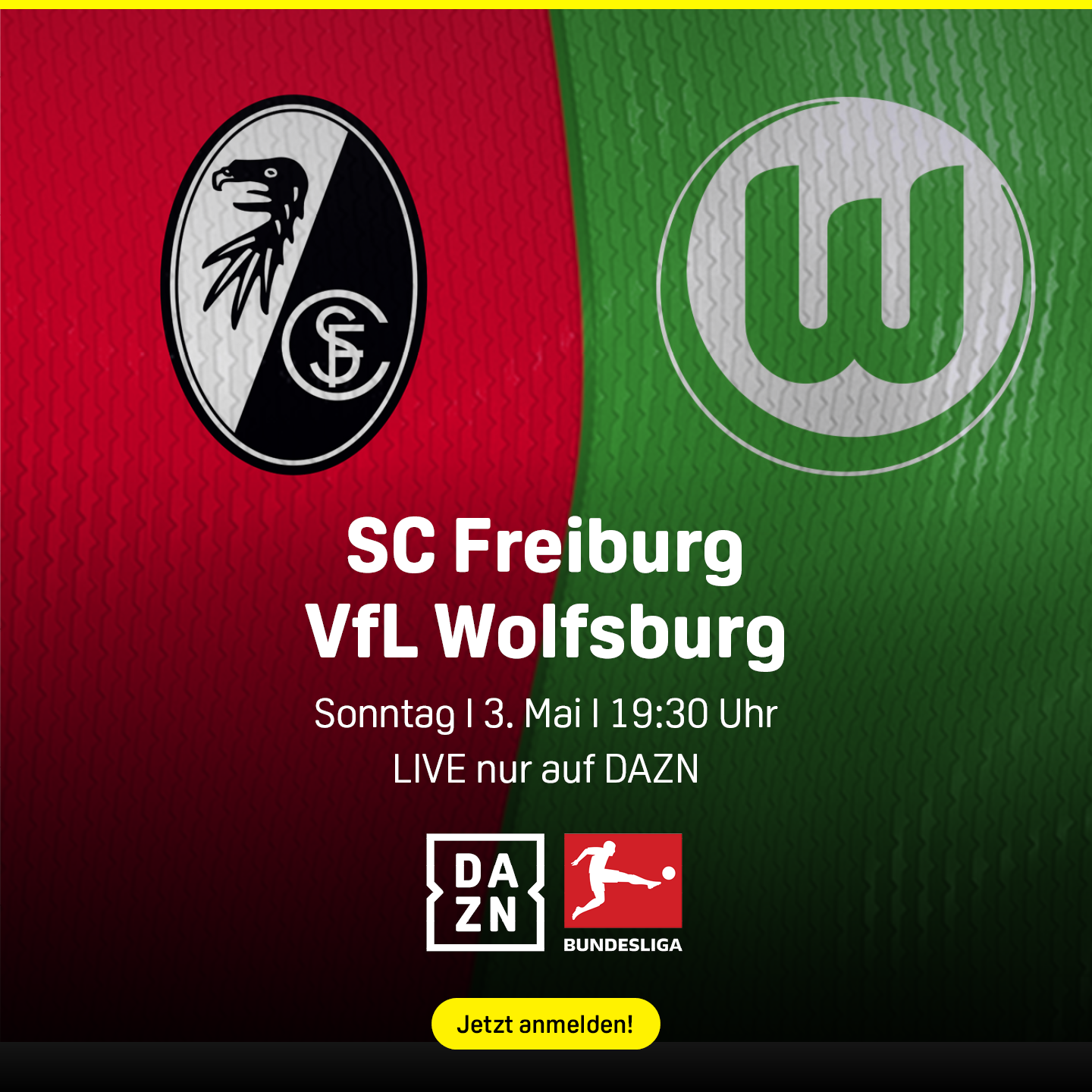 SC Freiburg - VfL Wolfsburg live: Bundesliga heute im TV und LIVE ...