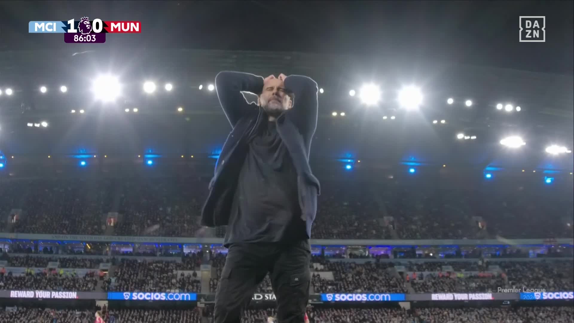 Pep Guardiola y sus increíbles reacciones en la nueva debacle del ...