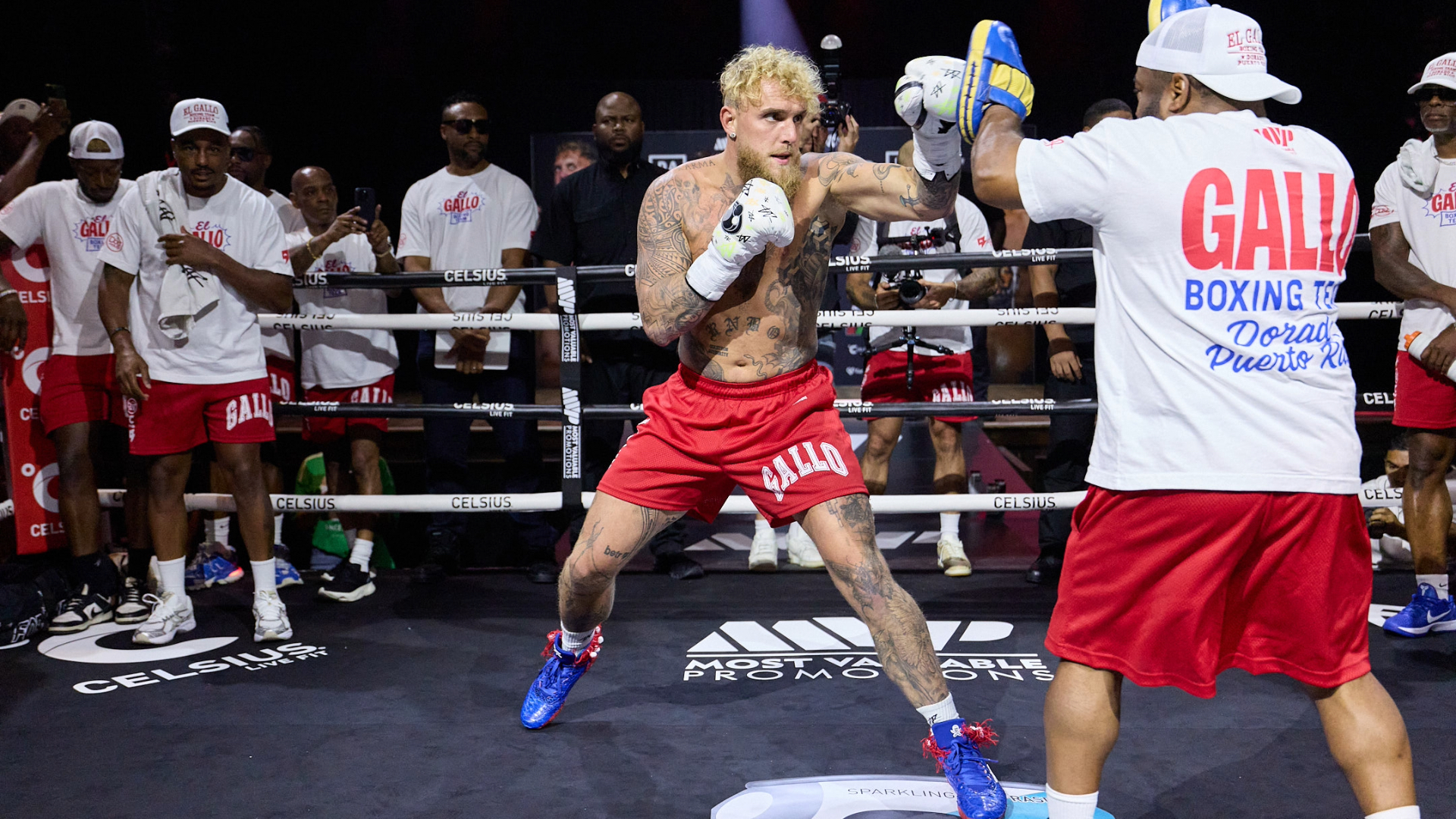 Jake Paul, Julio Cesar Chavez Jr. have unusual exchange to begin their press conference | DAZN ...