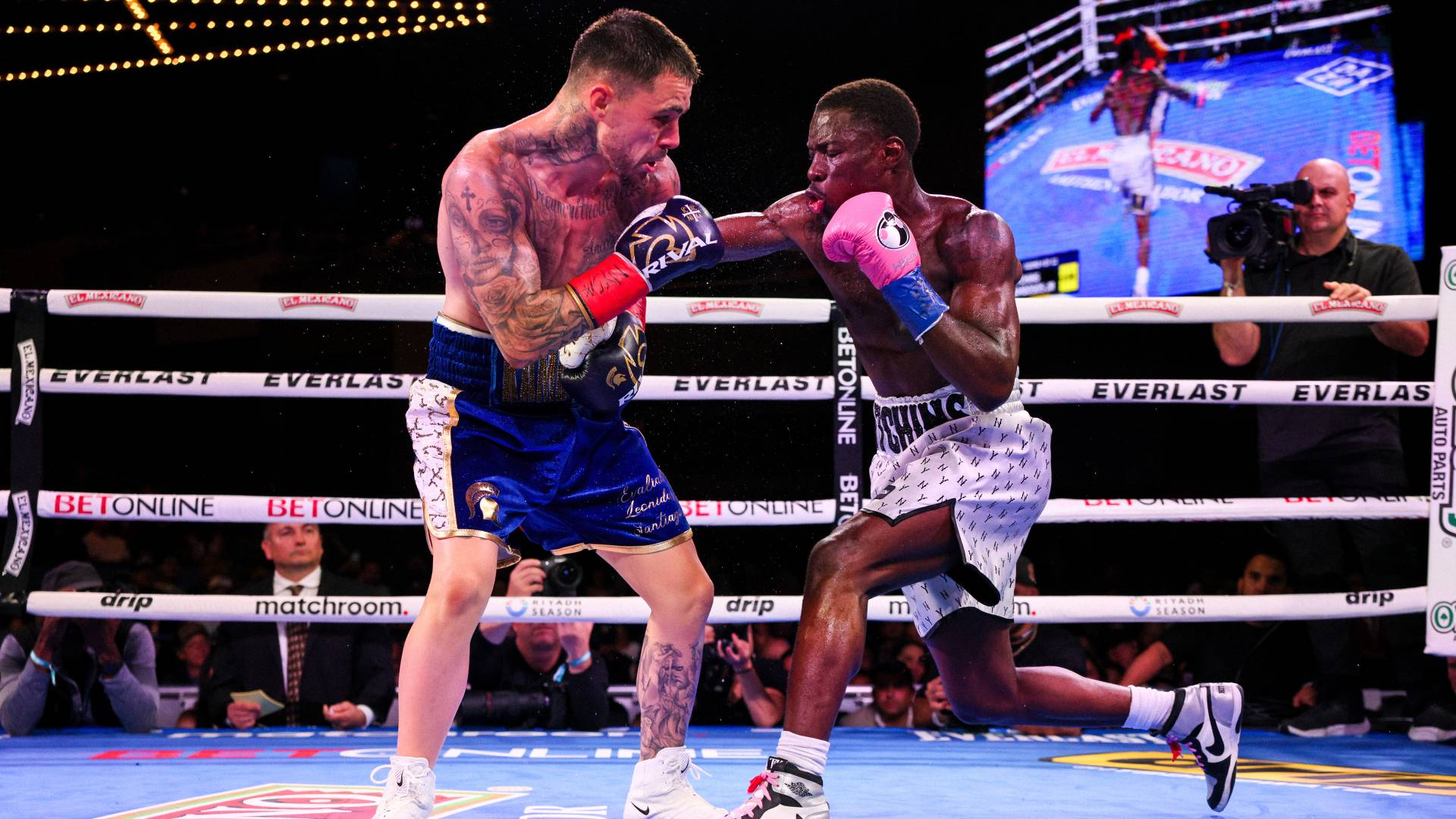 Richardson Hitchins batters George Kambosos Jr's body with eighth-round ...