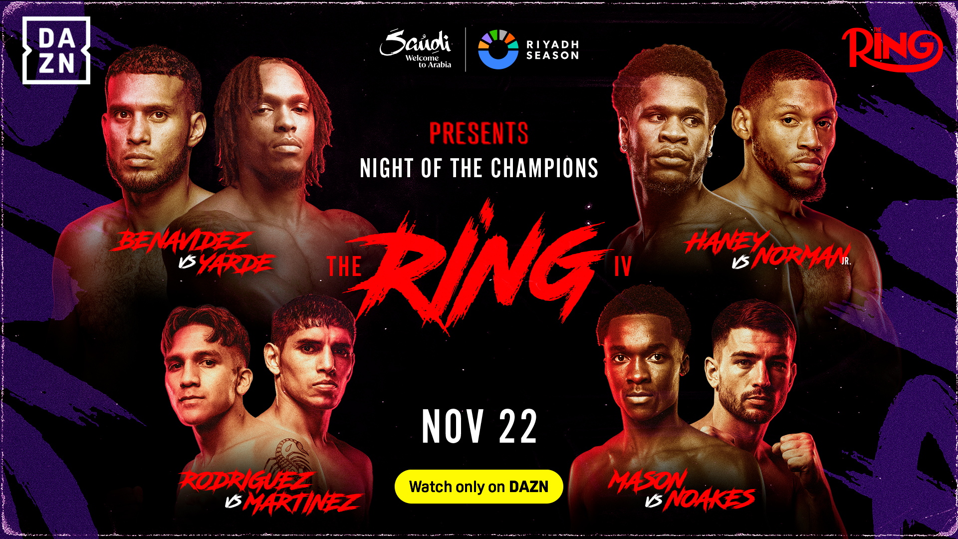 David Benavidez x Anthony Yarde: Data, horário, card completo do Ring IV e como assistir ao vivo ...