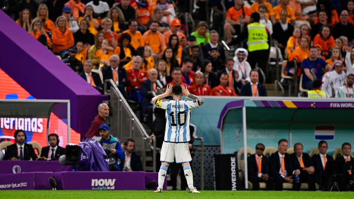 Leo Messi y su celebración del 'Topo Gigio' en el Holanda vs Argentina ...