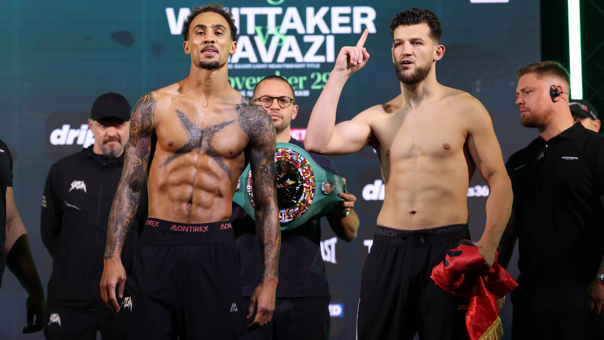 Ben Whittaker issues final message at weigh-in for Benjamin Gavazi ...