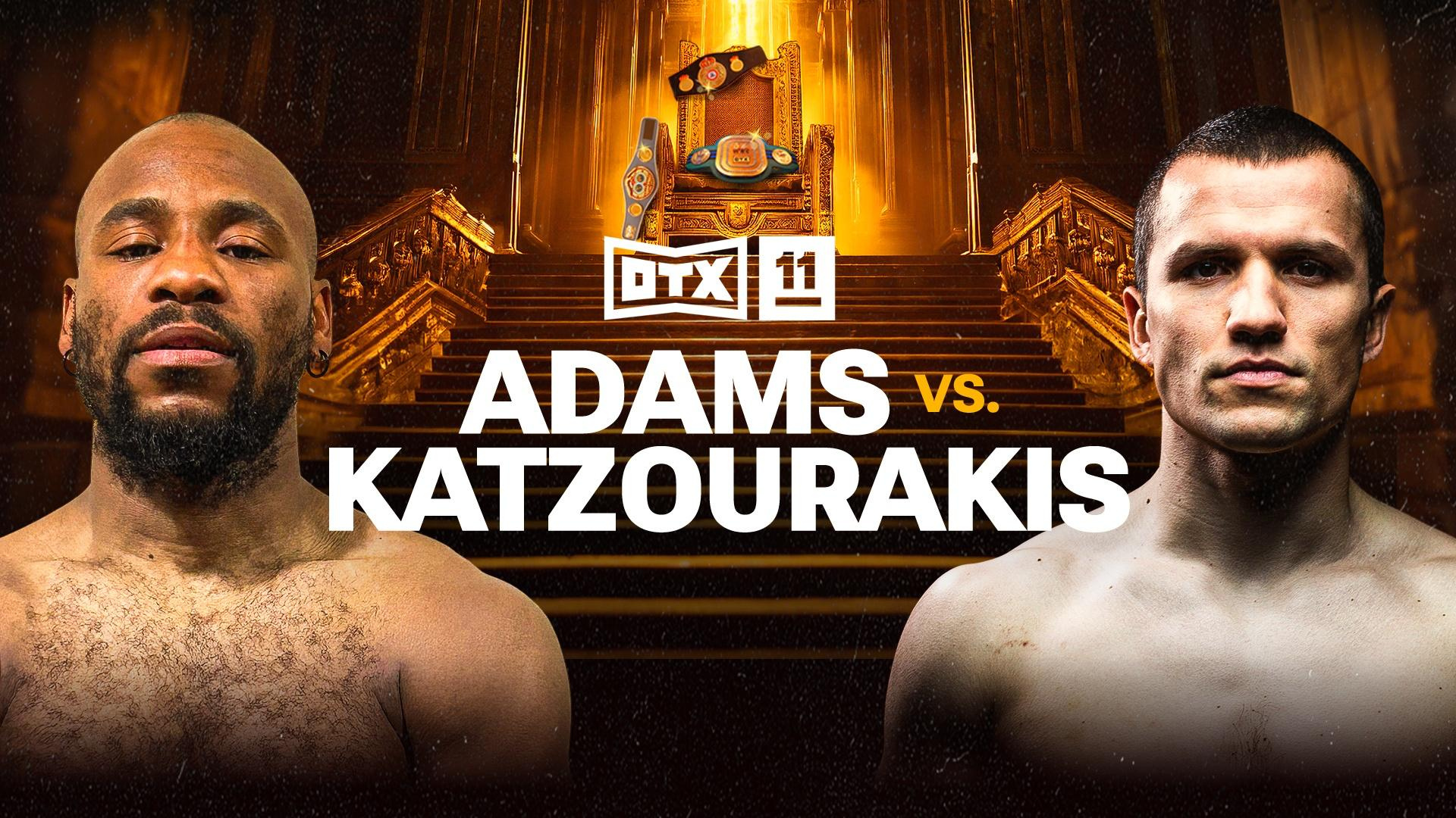 Brandon Adams vs Andreas Katzourakis: cuándo es, fecha, a qué hora es, canal, TV y dónde ver el ...