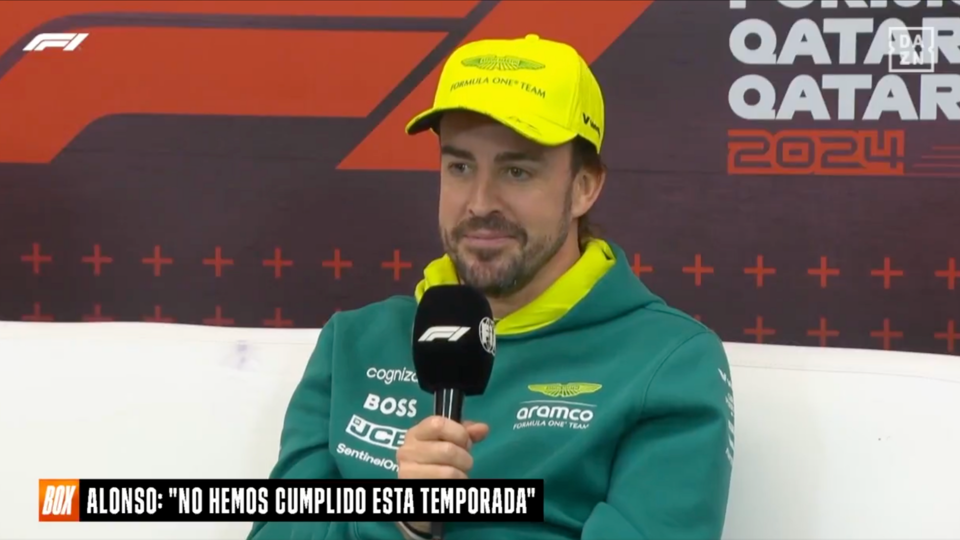 Fernando Alonso rescata con una sonrisa y un nombre los puntos positivos del 2024 de Aston ...