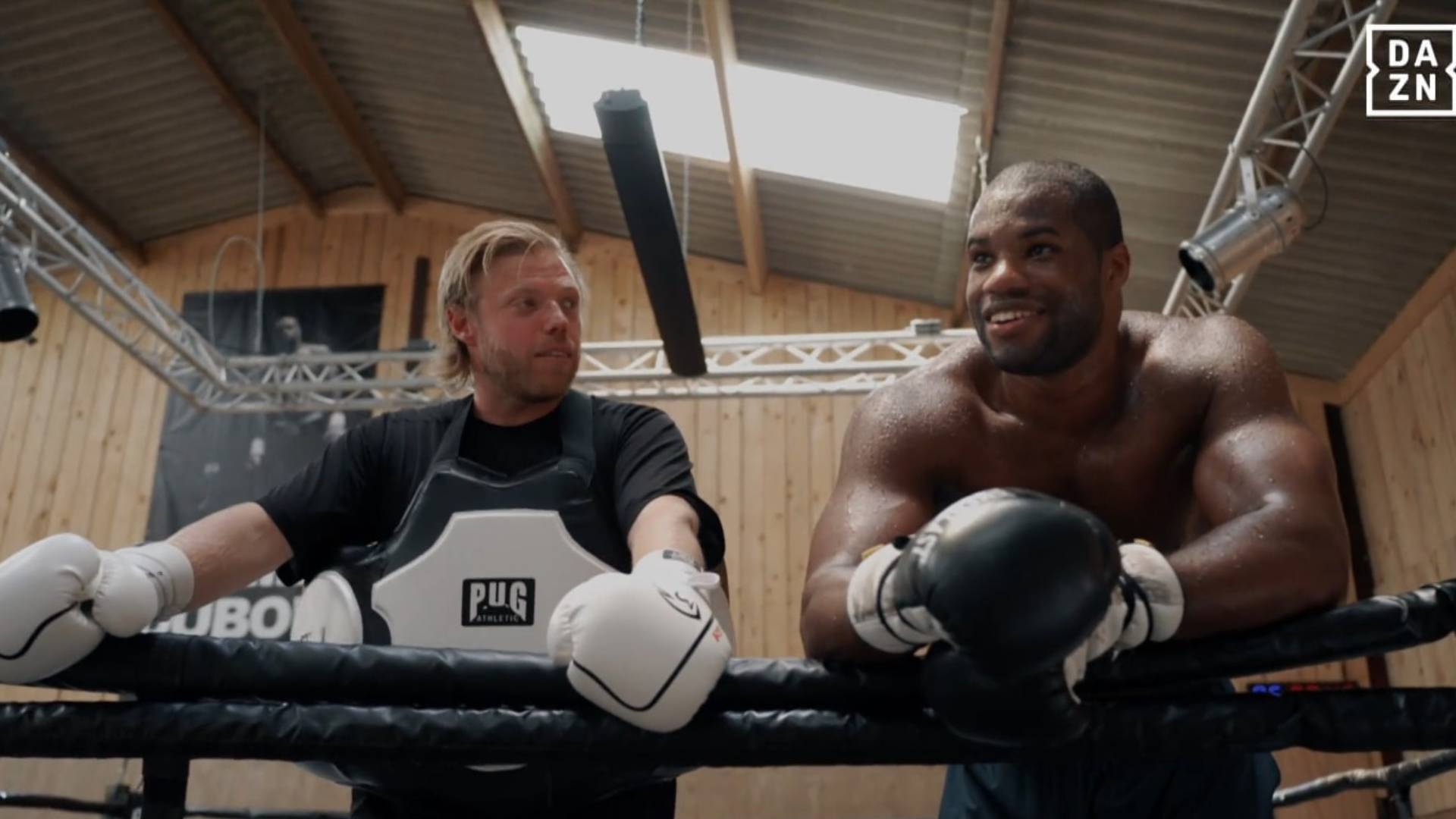 British comedian trains with world champion Daniel Dubois ahead of ...