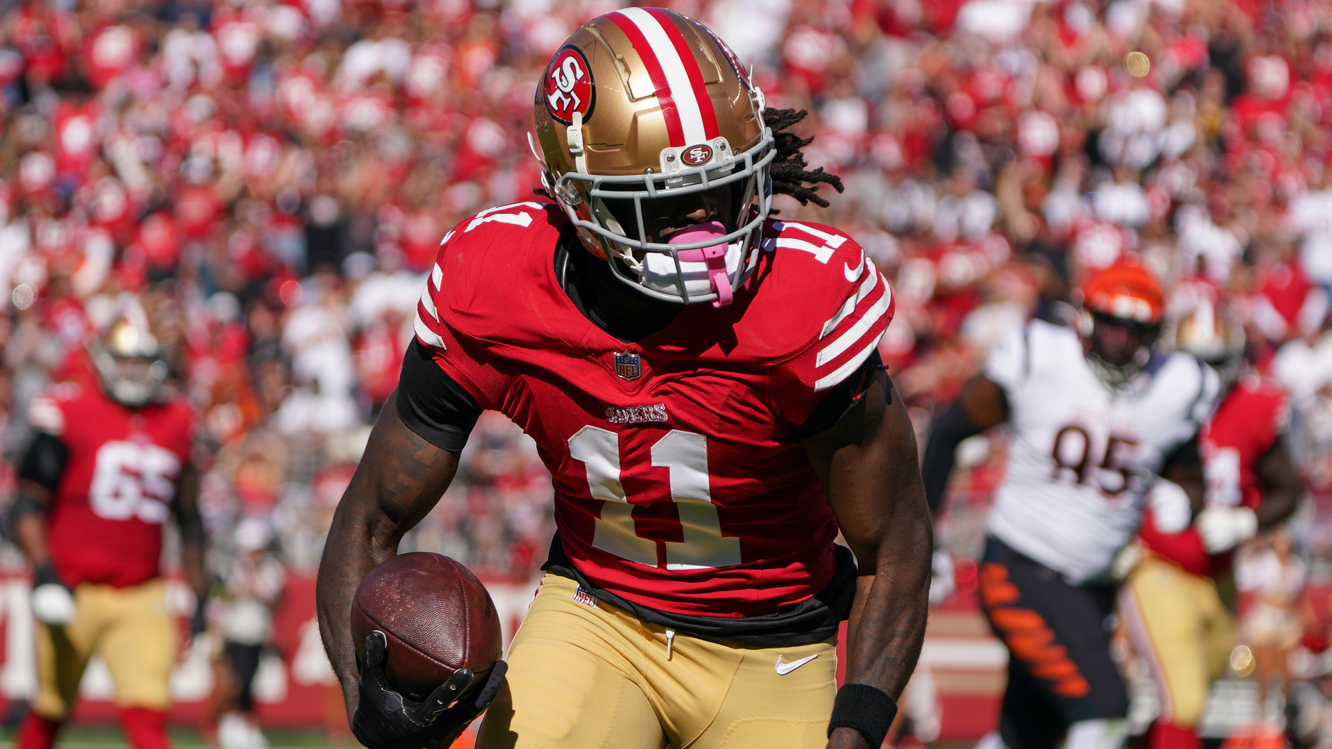 "Feiglinge" - Brandon Aiyuk geht auf 49ers-Mitspieler los | DAZN News DE