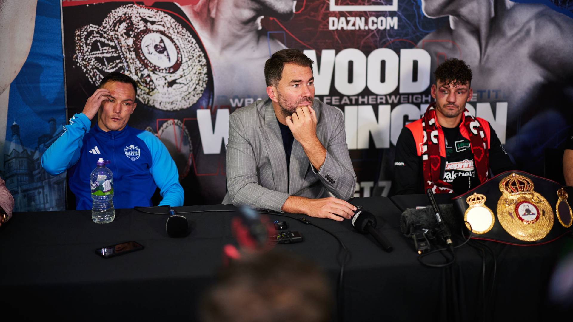 Josh Warrington provides frustrating update on Leigh Wood rematch ...