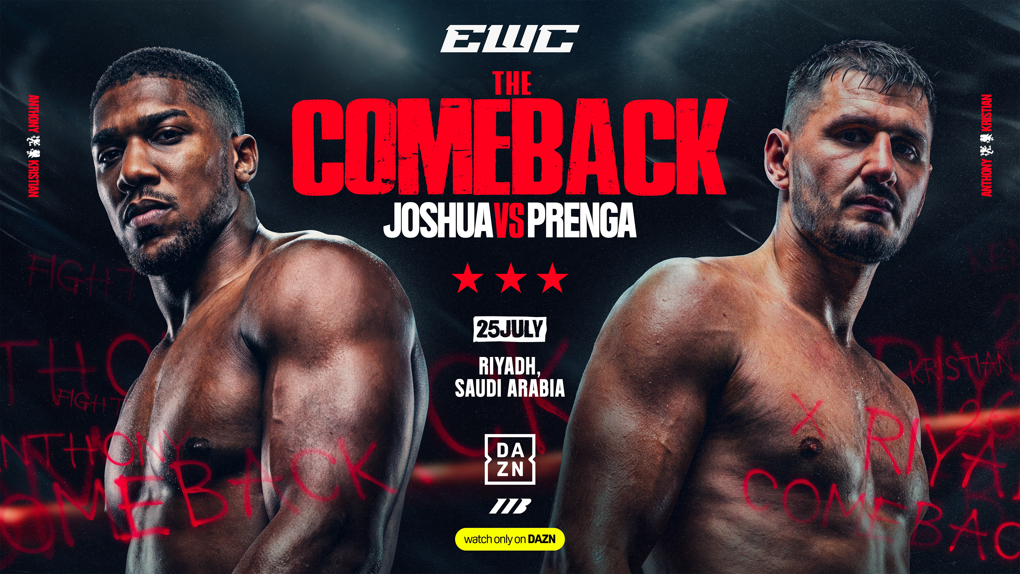 Anthony Joshua vs. Kristian Prenga : Toutes les informations | DAZN News BE