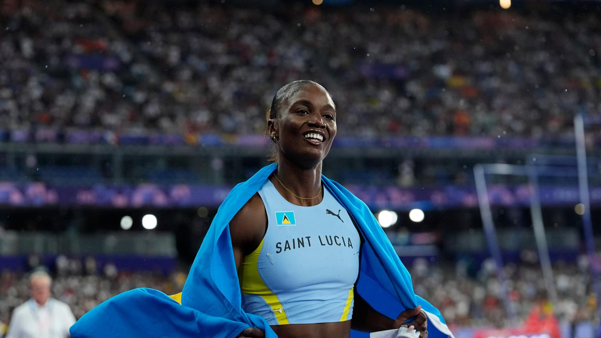 ¿Quién es Julien Alfred? La mujer más rápida del mundo y ganadora de la ...