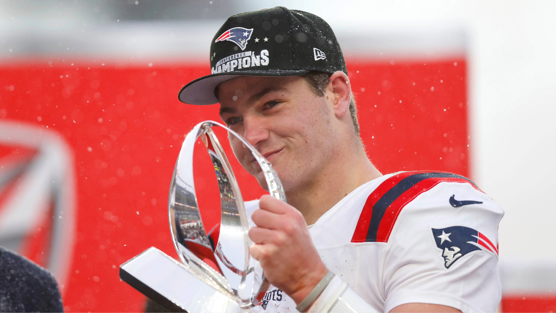 Patriots’ Drake Maye in rare company as a second-year Super Bowl ...