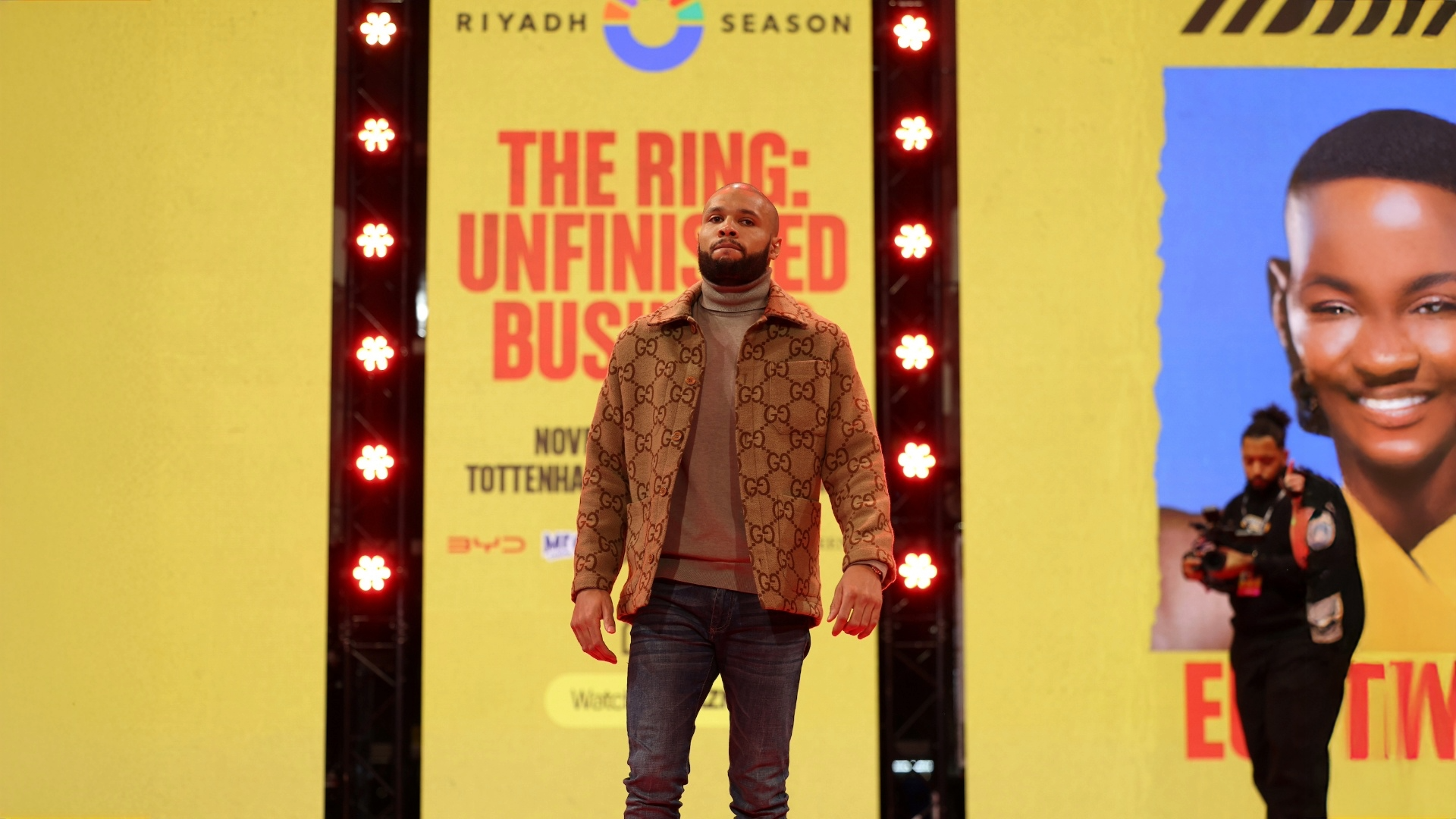 This rap superstar led Chris Eubank Jr. and his dad out to the ring in ...