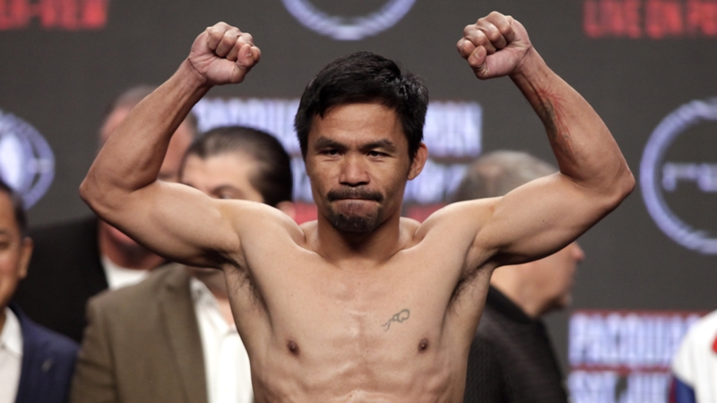 Manny Pacquiao receives fight offer from legendary British boxer | DAZN ...