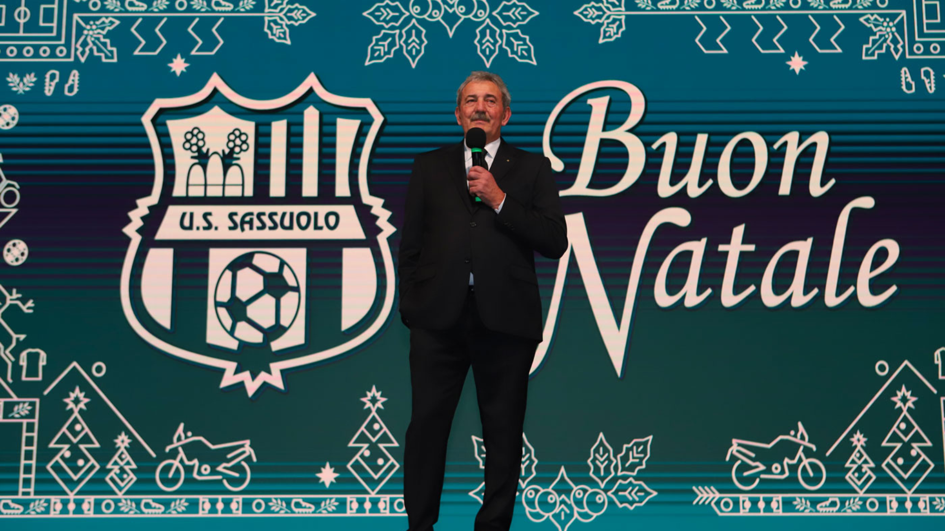 Il Presidente del Sassuolo alla cena di Natale: "Vorrei almeno il 9°/10 ...