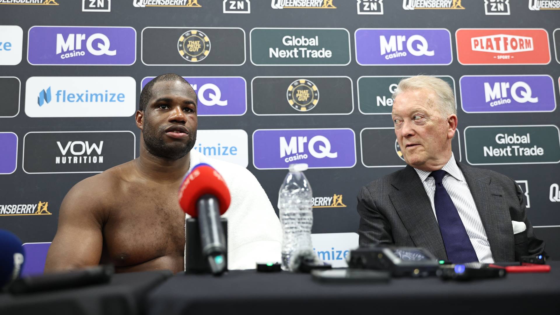 Frank Warren provides big update on when Daniel Dubois will fight next ...
