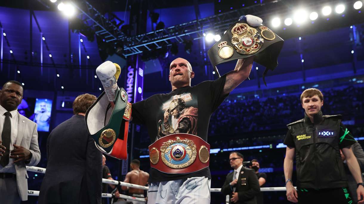 Oleksandr Usyk record: Career fight results, stats, titles, highlights ...