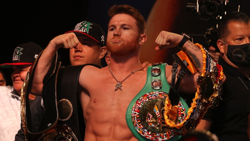 Eddie Hearn wants Saul 'Canelo' Alvarez to become undisputed light ...
