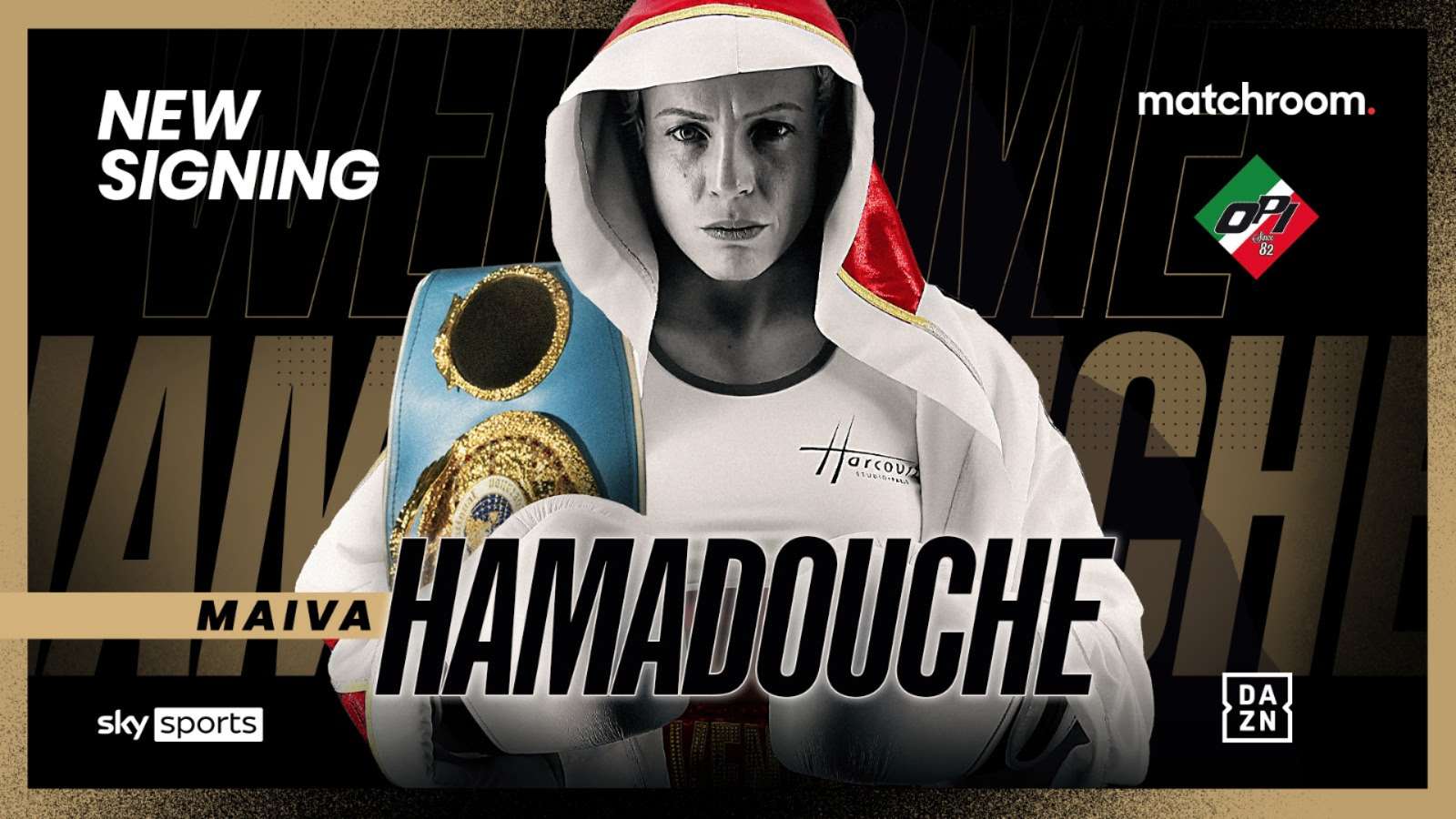 IBF super-featherweight champion Maiva Hamadouche joins Matchroom ...