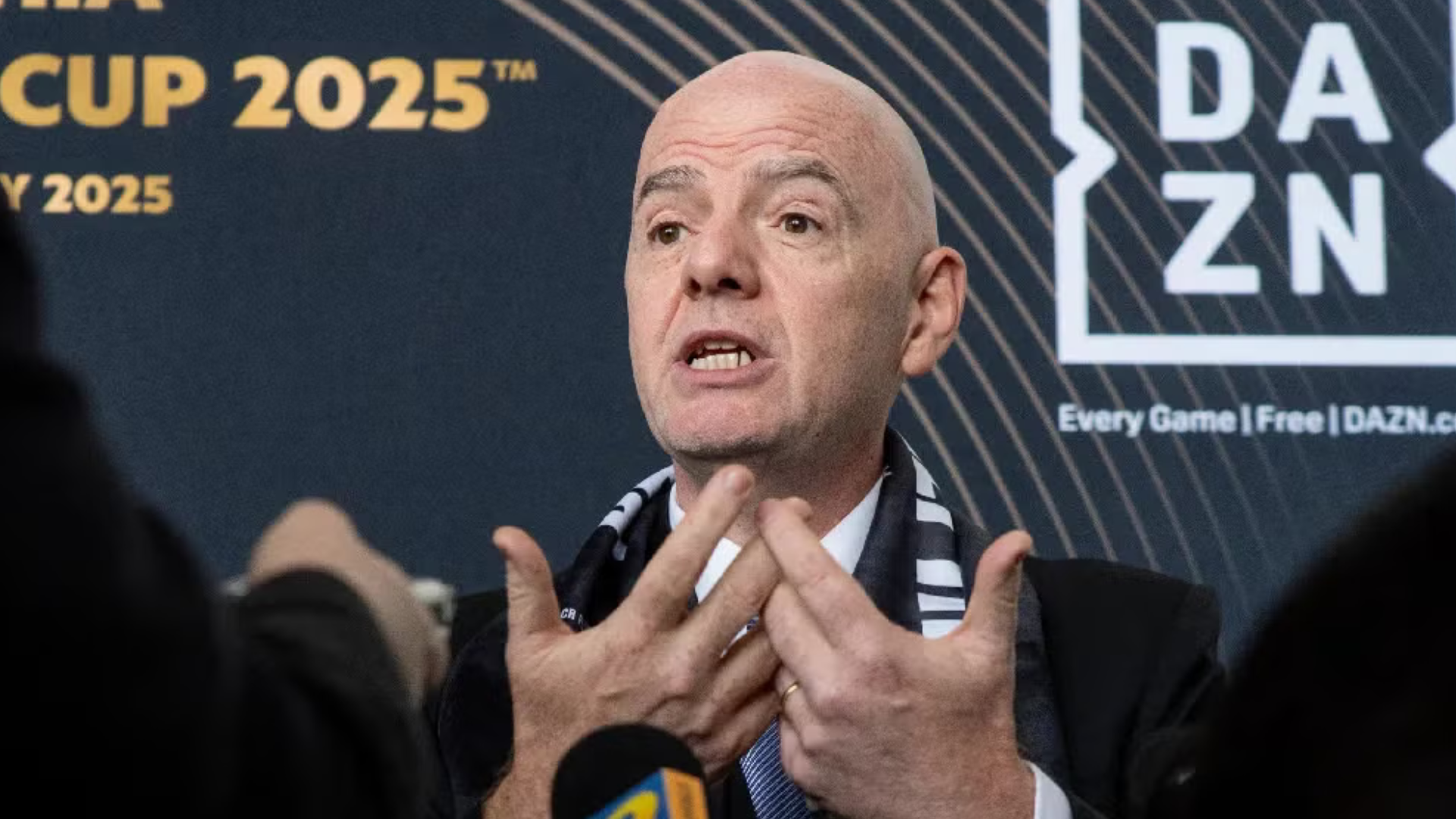 FIFA president hails Club World Cup on DAZN 'a new golden era for ...