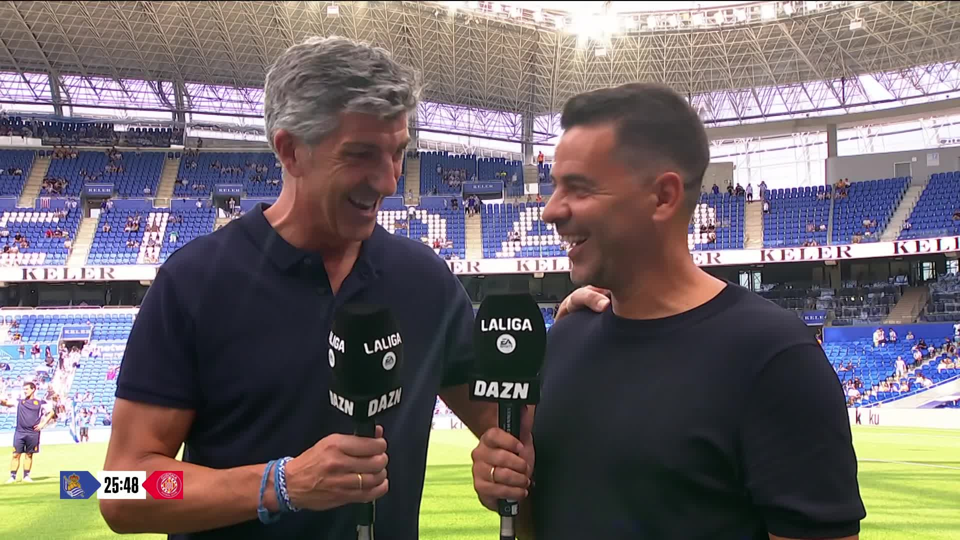 ¡Buen rollo minutos antes de la batalla! Así fue el histórico momento ...