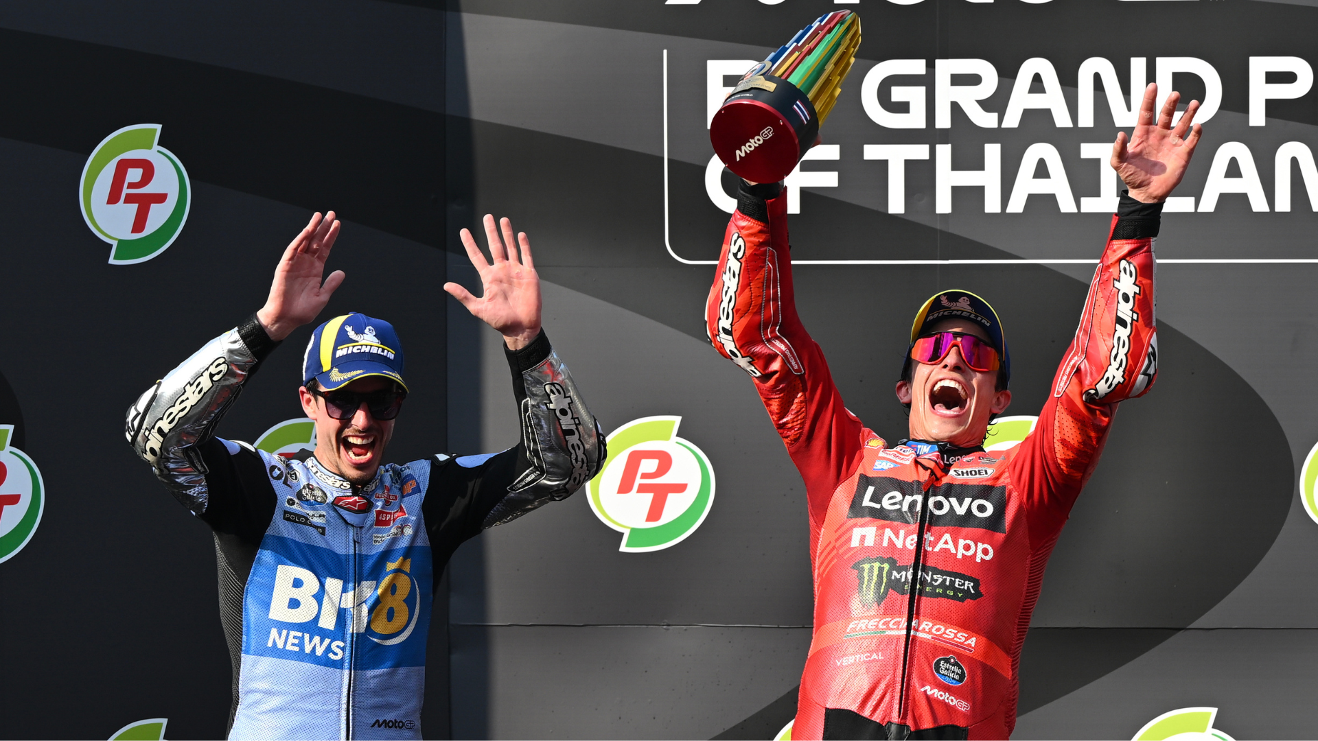 Marc Márquez, su hermano Álex y un momento mágico en Tailandia: las preciosas imágenes de un ...