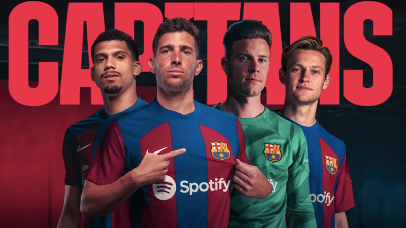 El FC Barcelona confirma quiénes serán los capitanes para la próxima ...