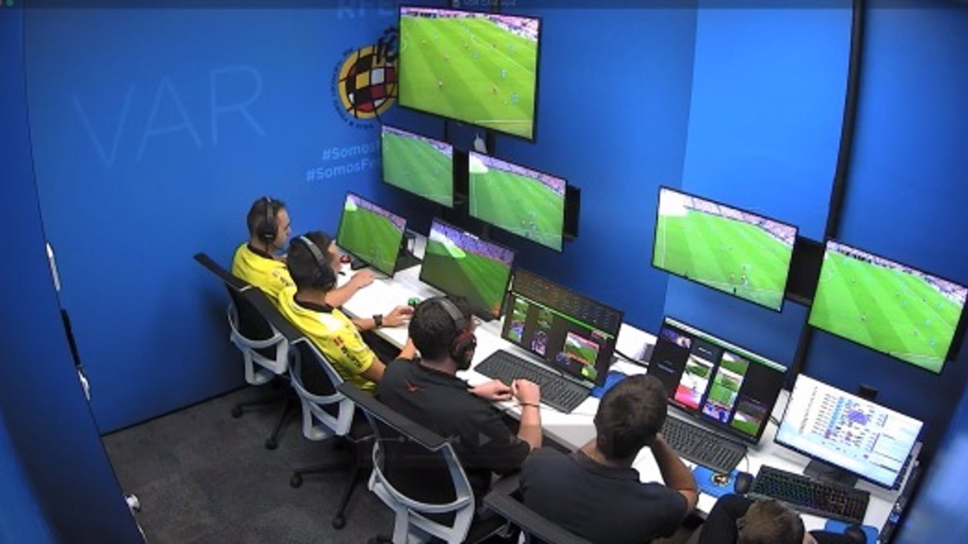 ¿Dónde está el VOR, la sala de operaciones del VAR en España? | DAZN ... ¿Dónde está el VOR, la sala de operaciones del VAR en España? | DAZN ...