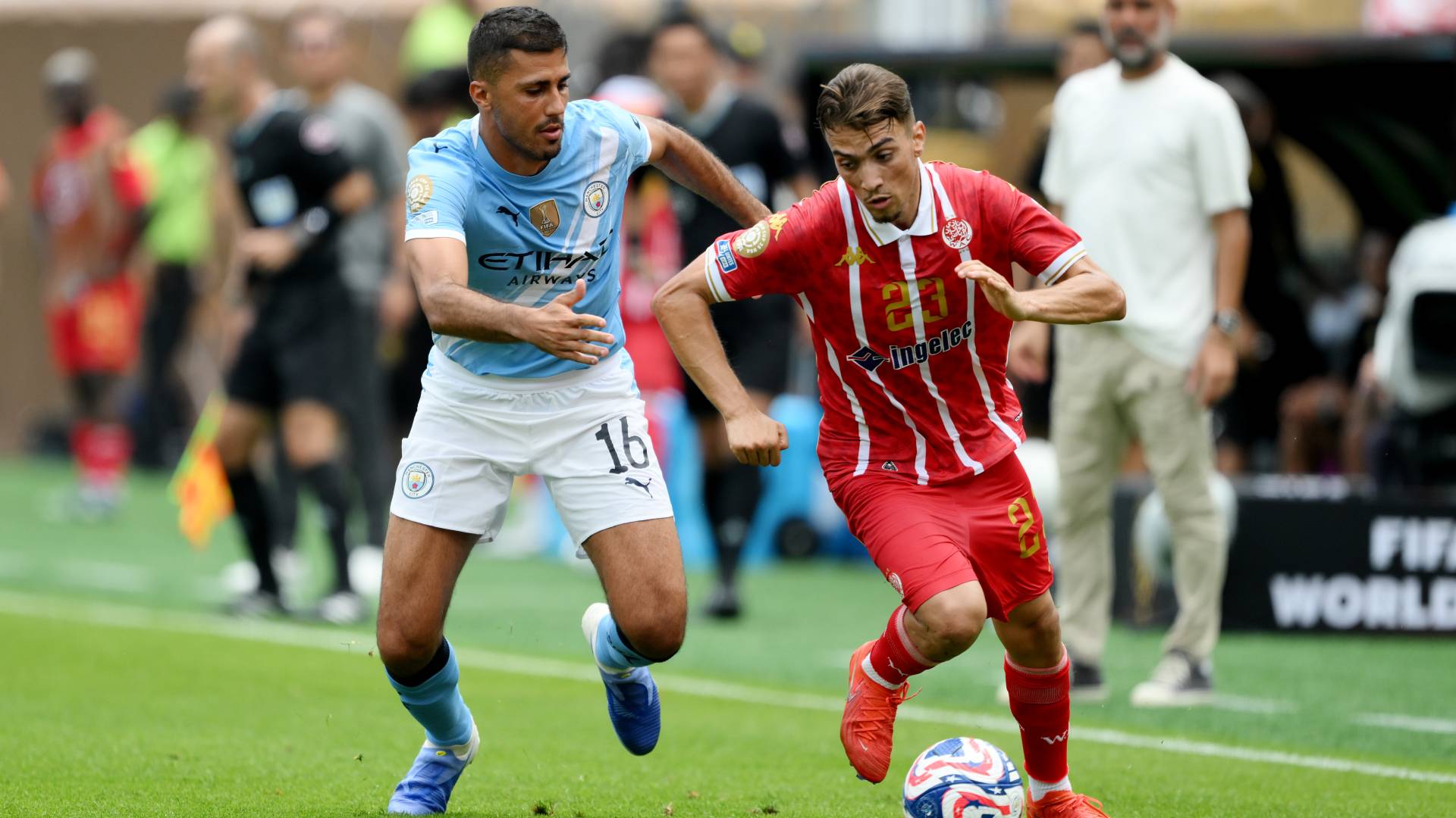 Man City's Rico Lewis shown controversial red card: Relive City's Club ...