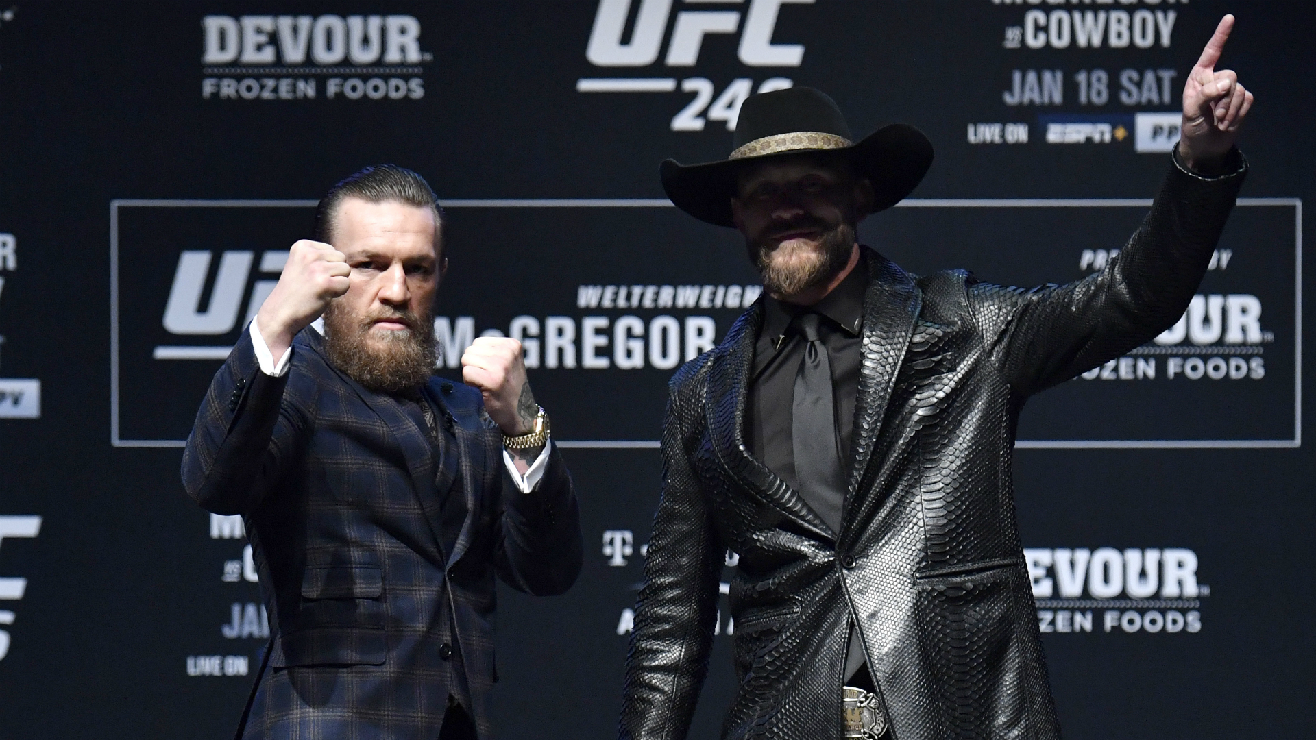 Conor McGregor, Donald Cerrone make identical weight, full UFC 246 ...