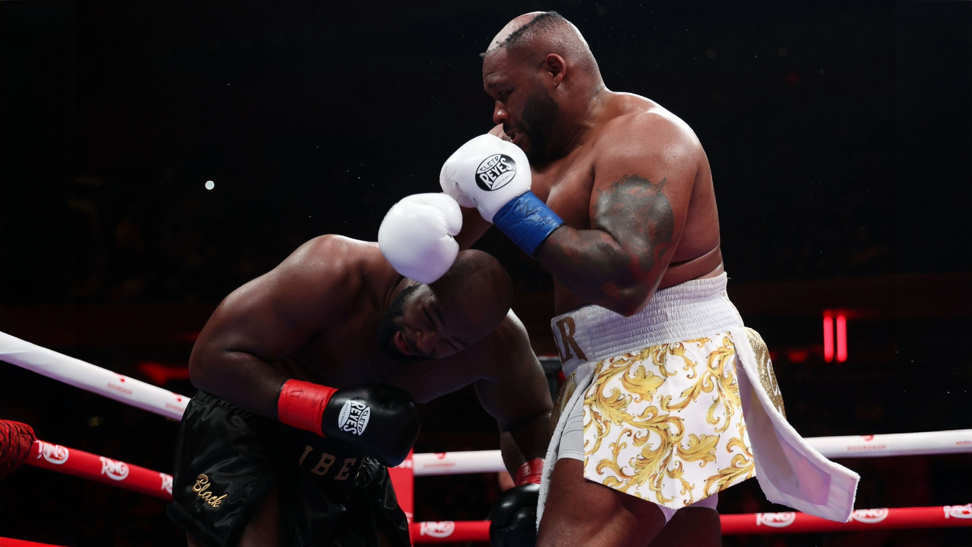 Heavyweight star who lost his hair in last fight vows to return to his ...