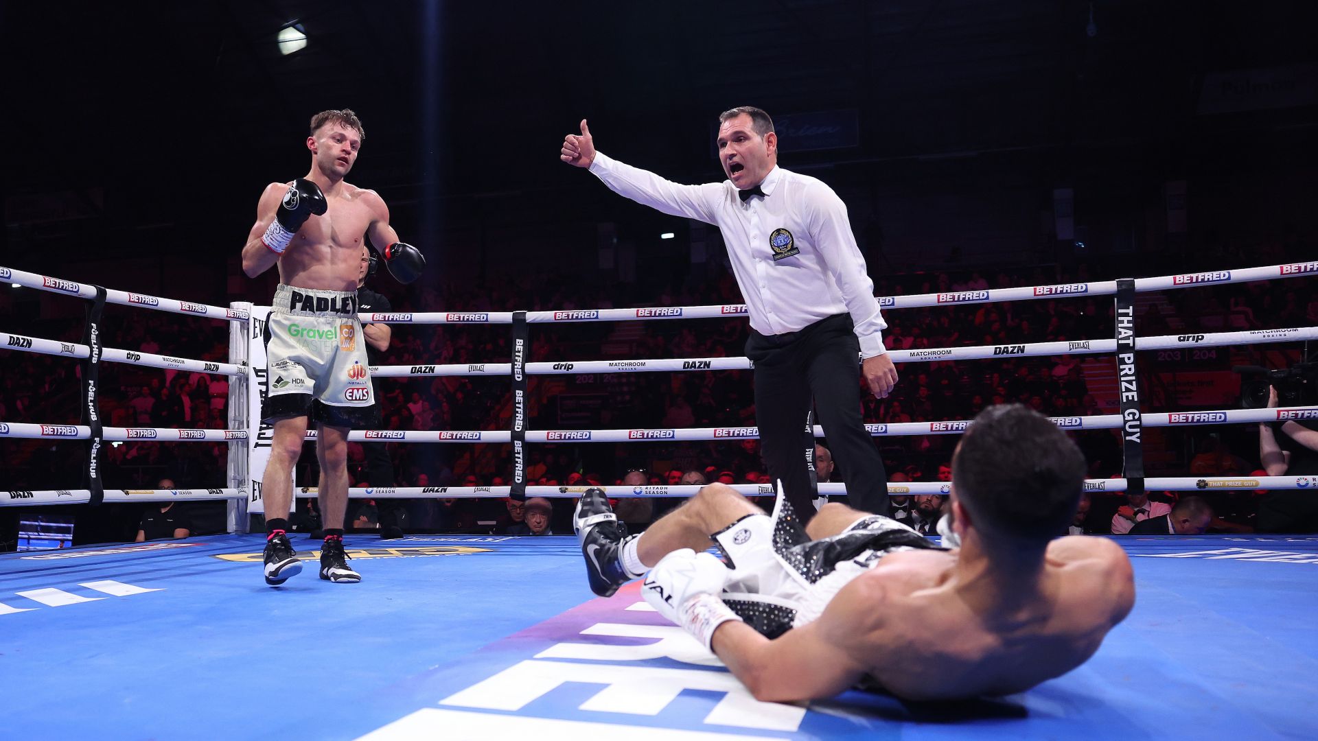 Josh Padley secures second-round knockout to capture European strap ...