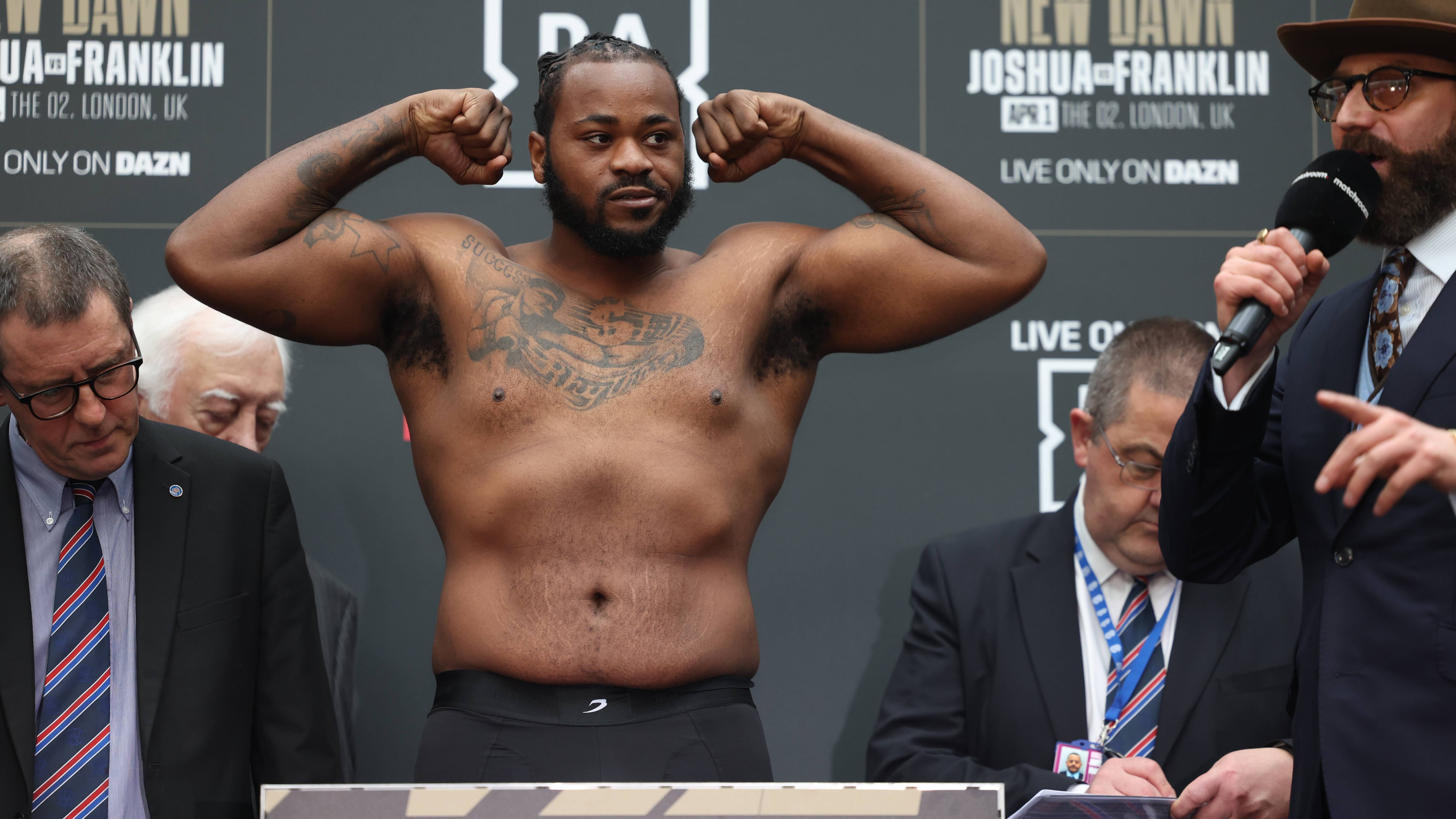 Has Jermaine Franklin done enough to earn another big heavyweight fight ...