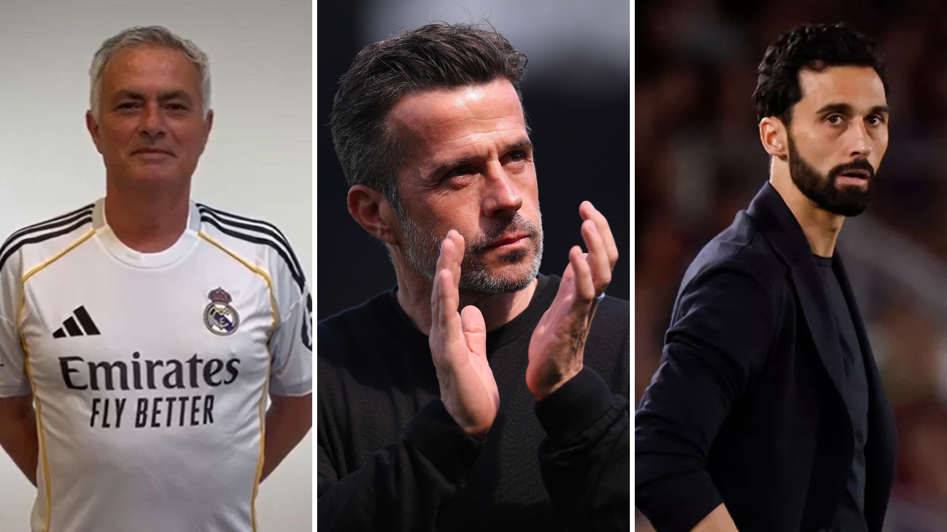 José Mourinho, Marco Silva e Álvaro Arbeloa. Entende o carrossel entre ...