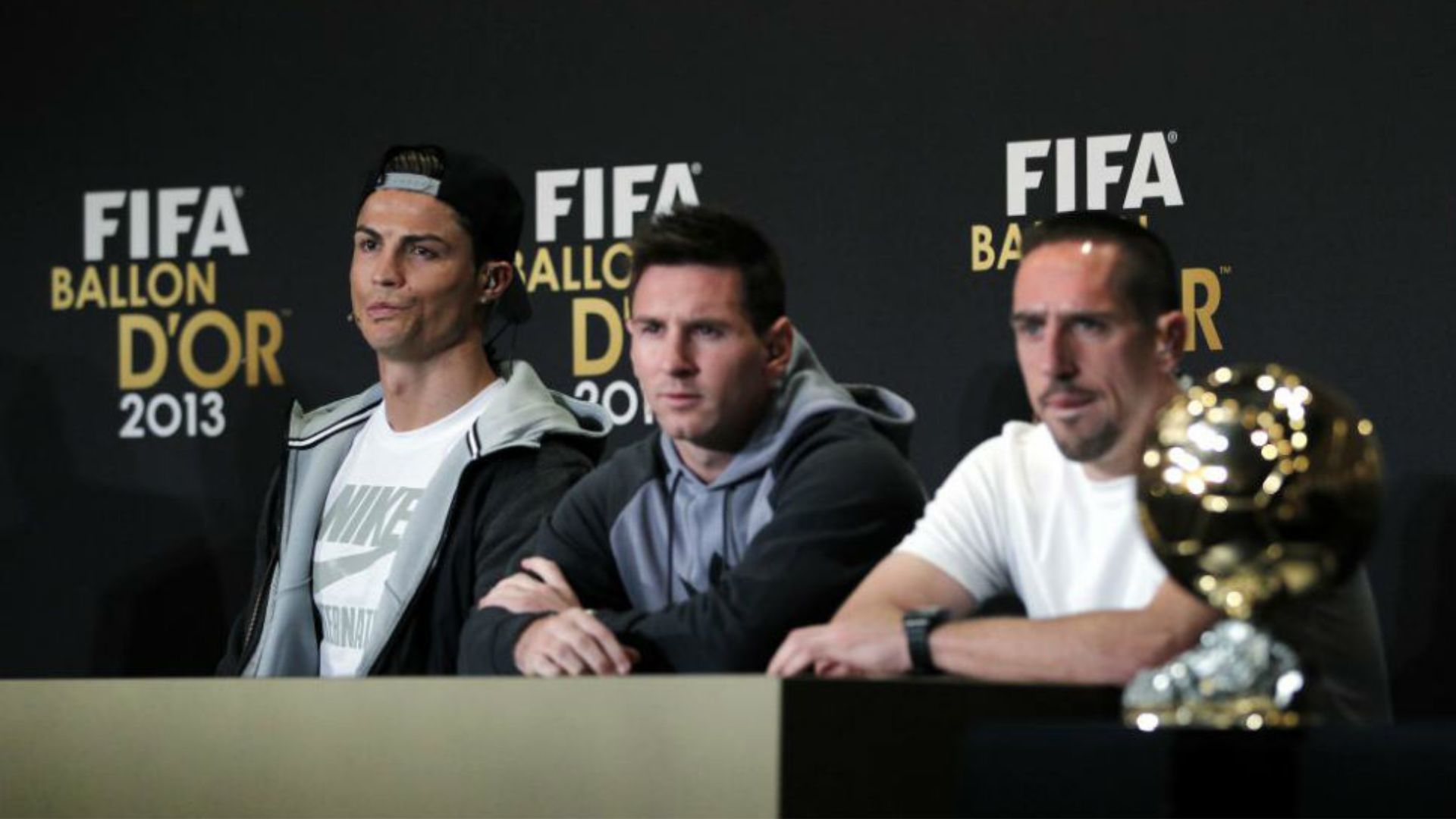 Frank Ribéry vuelve a 2013 y lanza un dardo a Cristiano Ronaldo: "¿Así ...