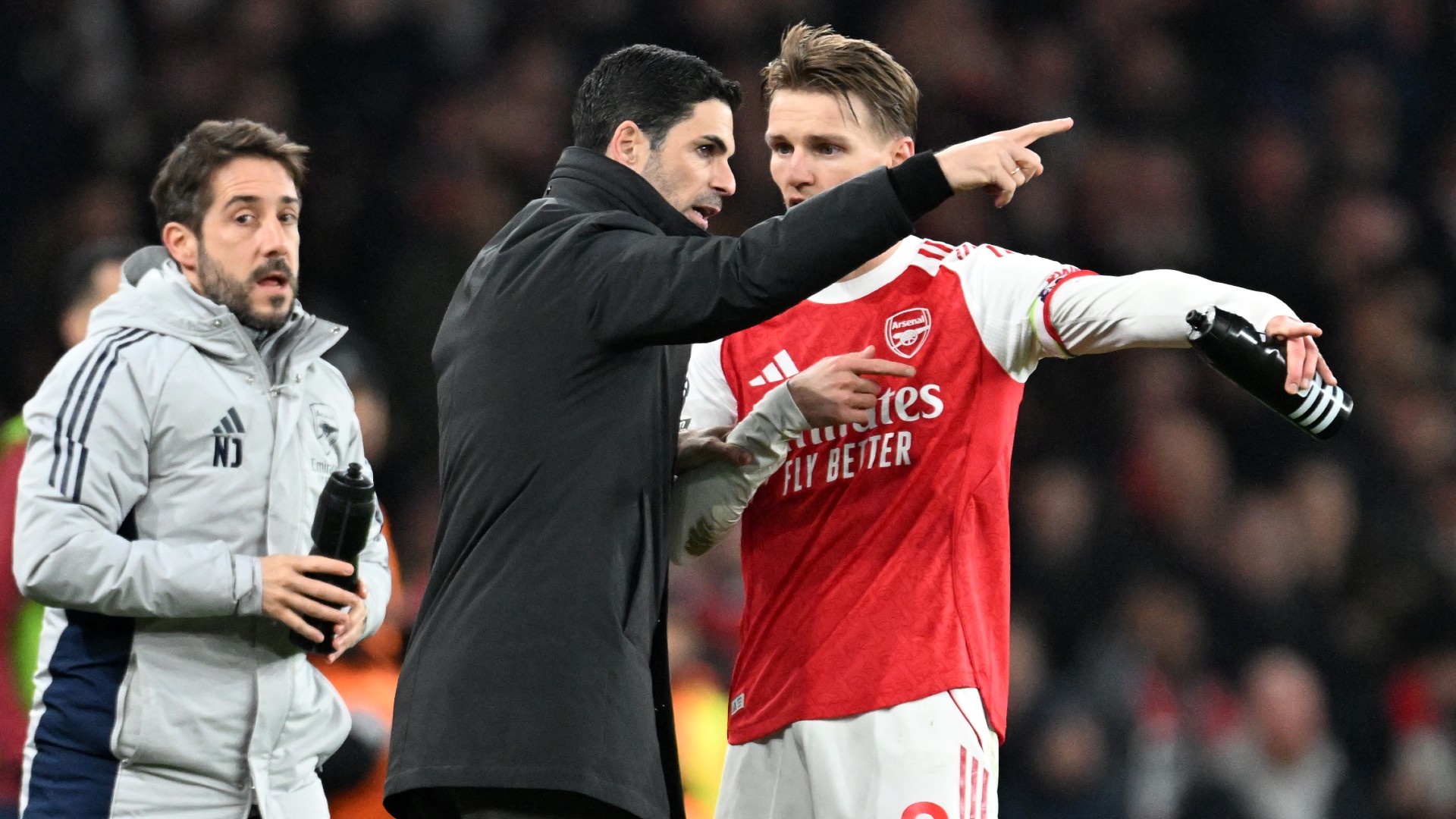 Mikel Arteta says Arsenal 'dropped the standard' in loss to Man Utd ...