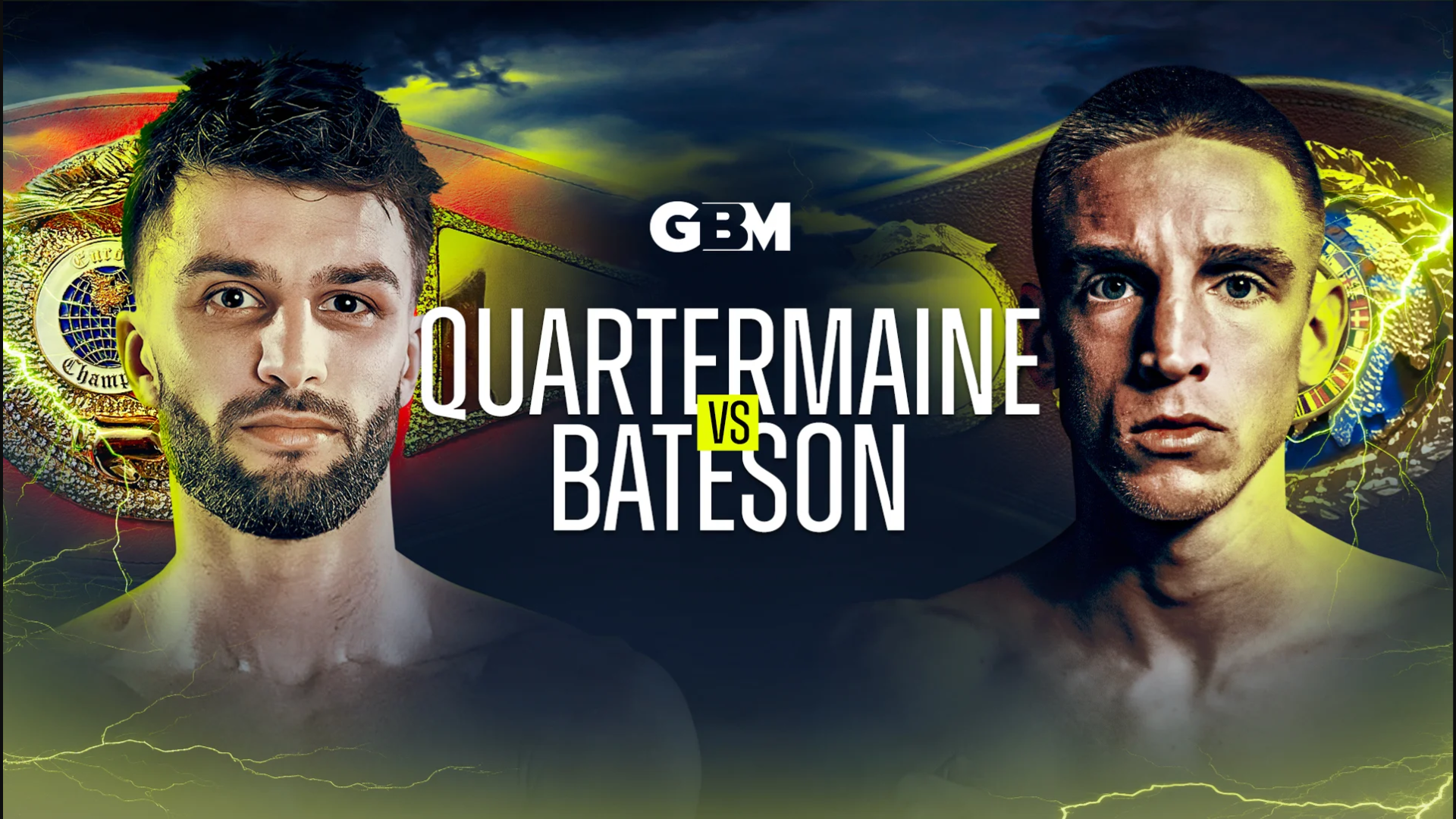 What time is the Danny Quartermaine vs. Jack Bateson fight tonight ...