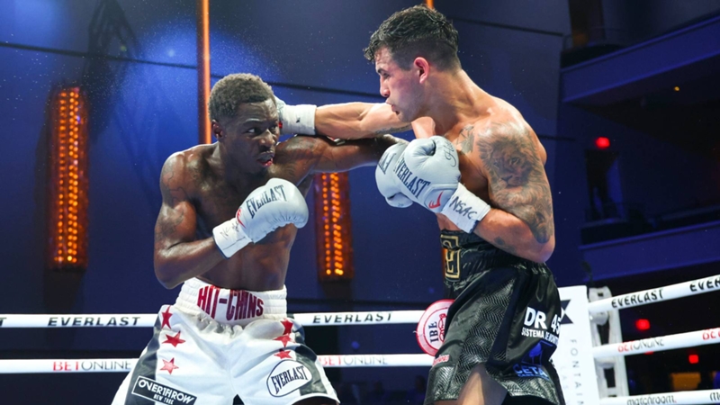 Who won the boxing last night? Richardson Hitchins vs. Gustavo Daniel ...