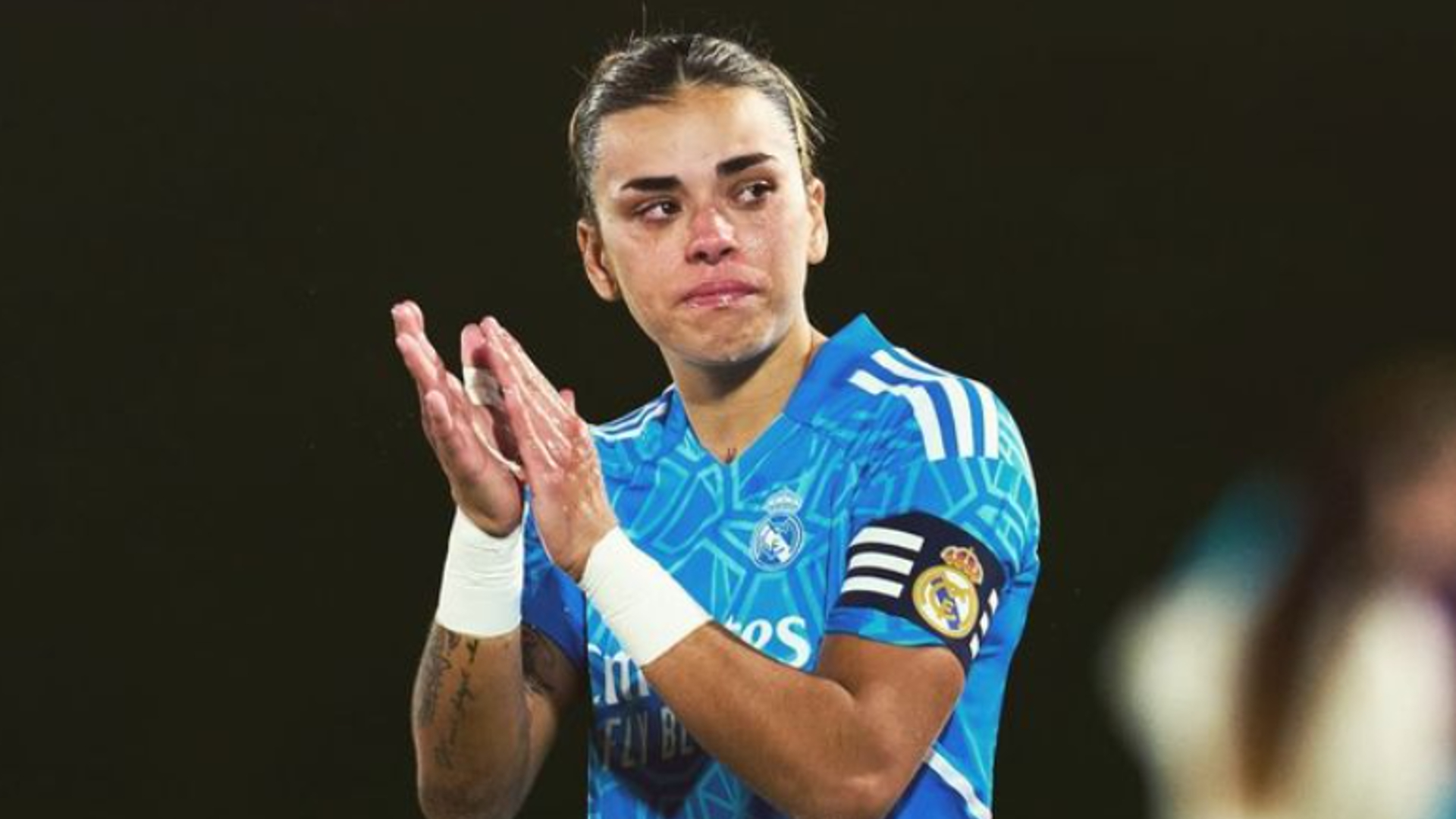 Misa y sus lágrimas después de El Clásico entre Real Madrid y Barcelona ...