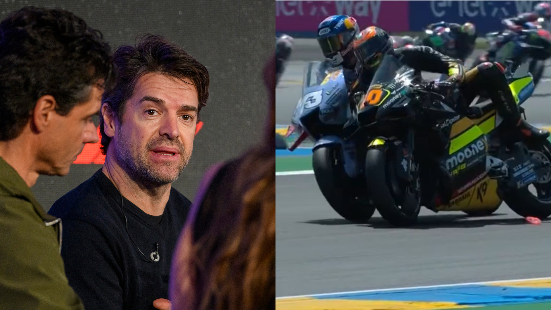 “H***”: Carlos Checa y su reacción al peligrosísimo accidente de Álex ...