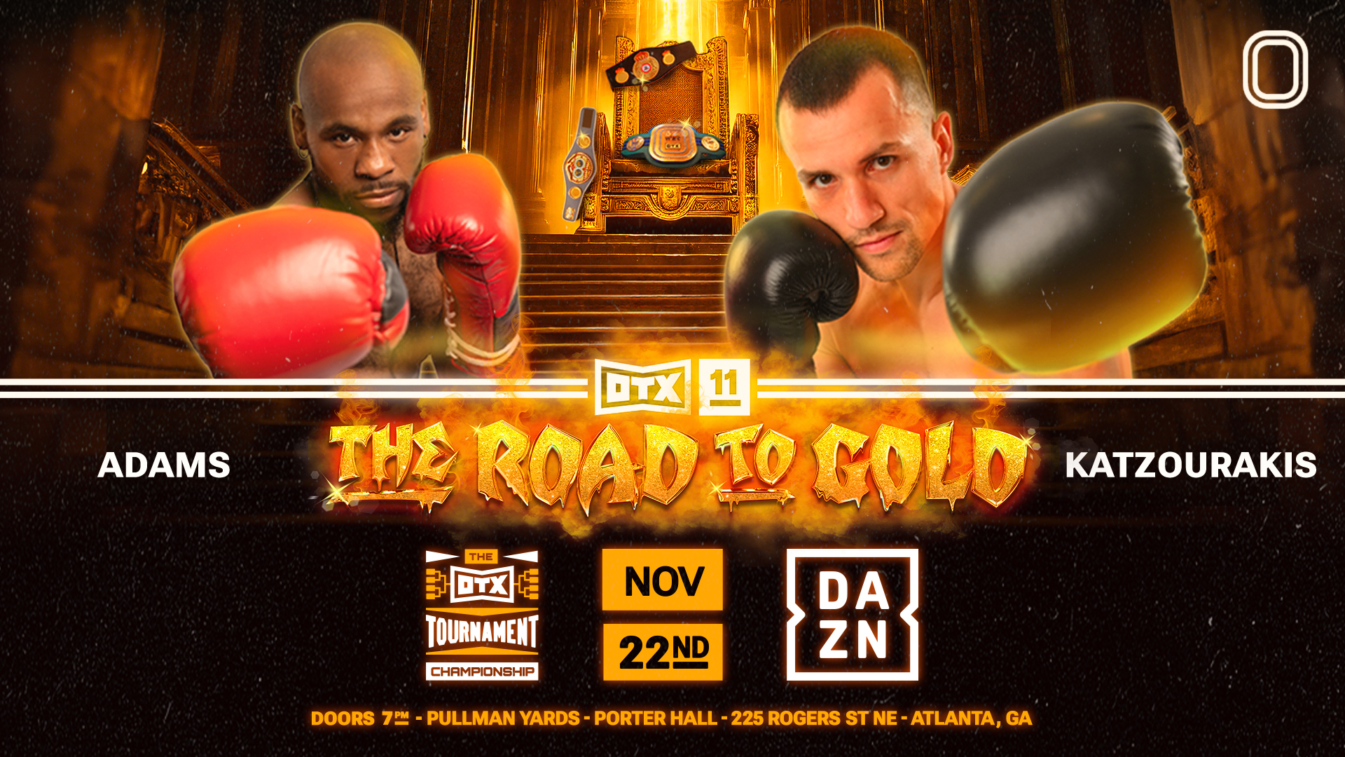 What time is the Brandon Adams vs. Andreas Katzourakis fight tonight ...