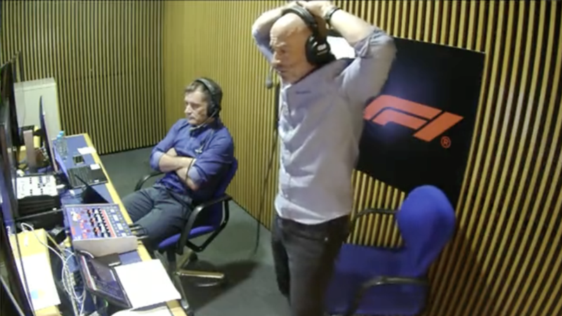 Antonio Lobato y su histórica narración en DAZN F1 del mágico podio de ...