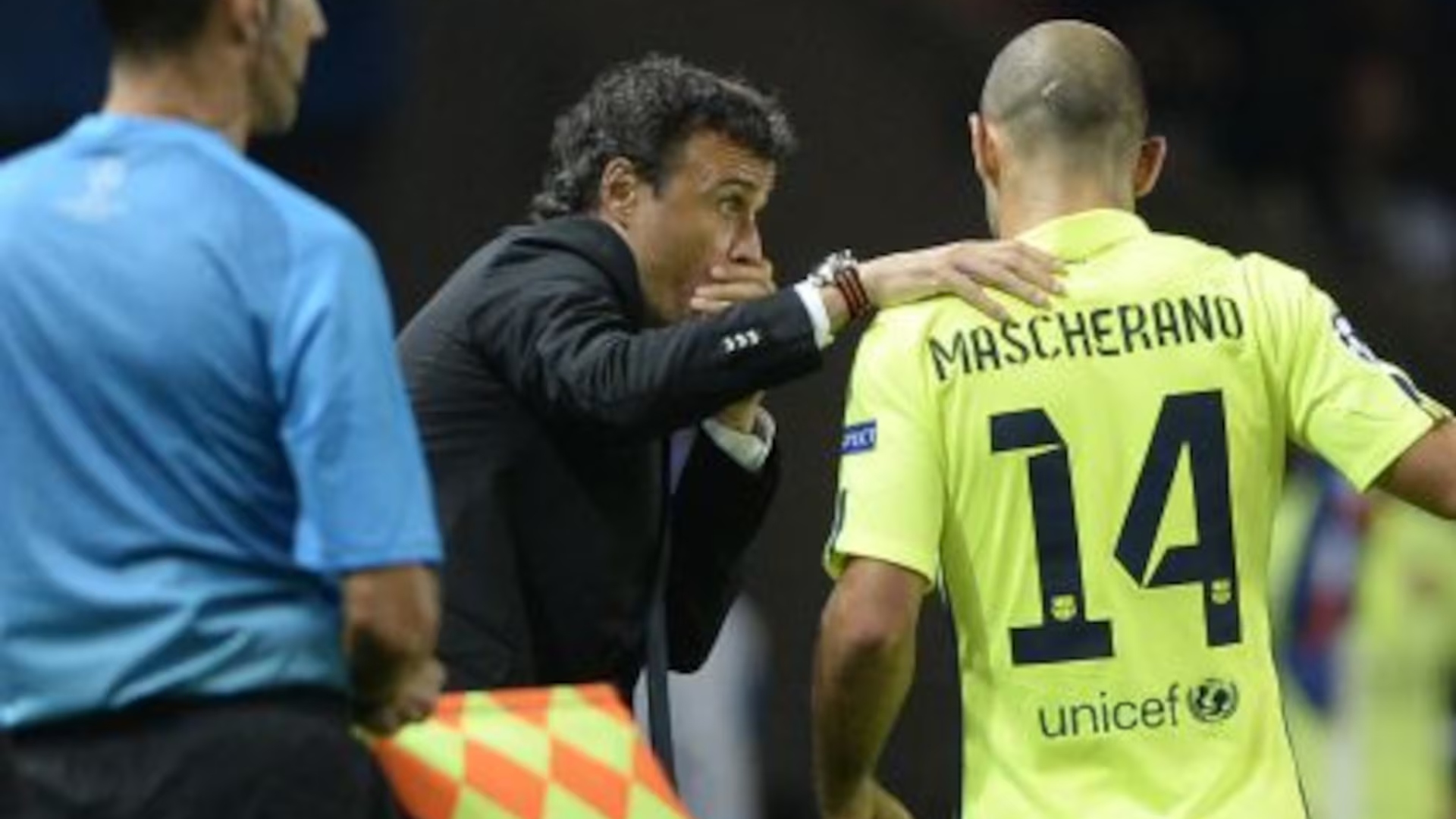 Javier Mascherano se deshace en elogios hacia Luis Enrique y desvela ...
