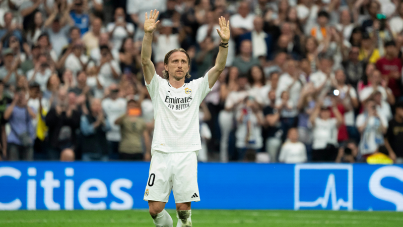 Luka Modric y su precioso discurso para despedirse del Santiago Bernabéu: "No llores porque ...