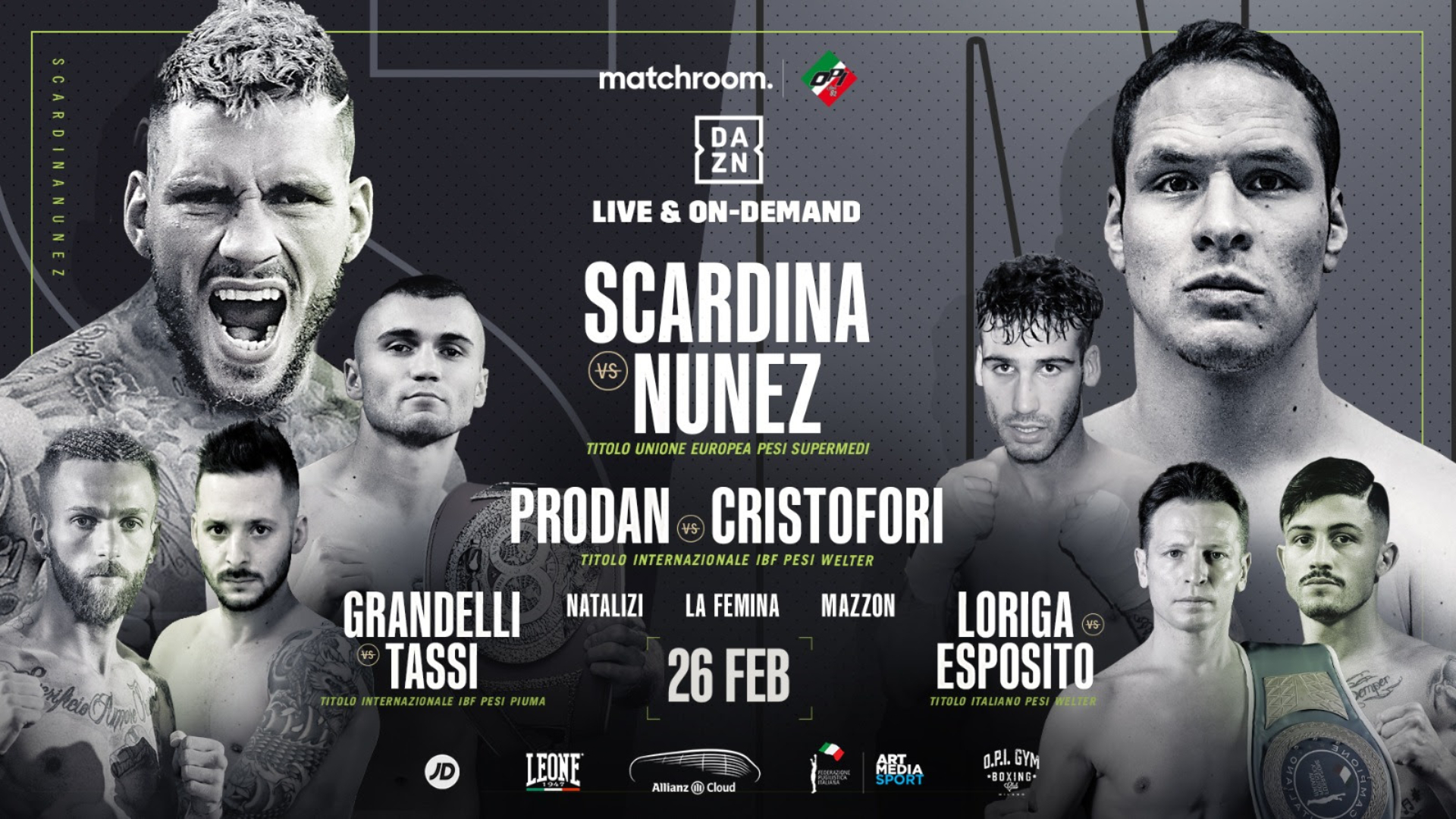 Daniele Scardina vs. Cesar Nunez to headline February 26 Matchroom ...