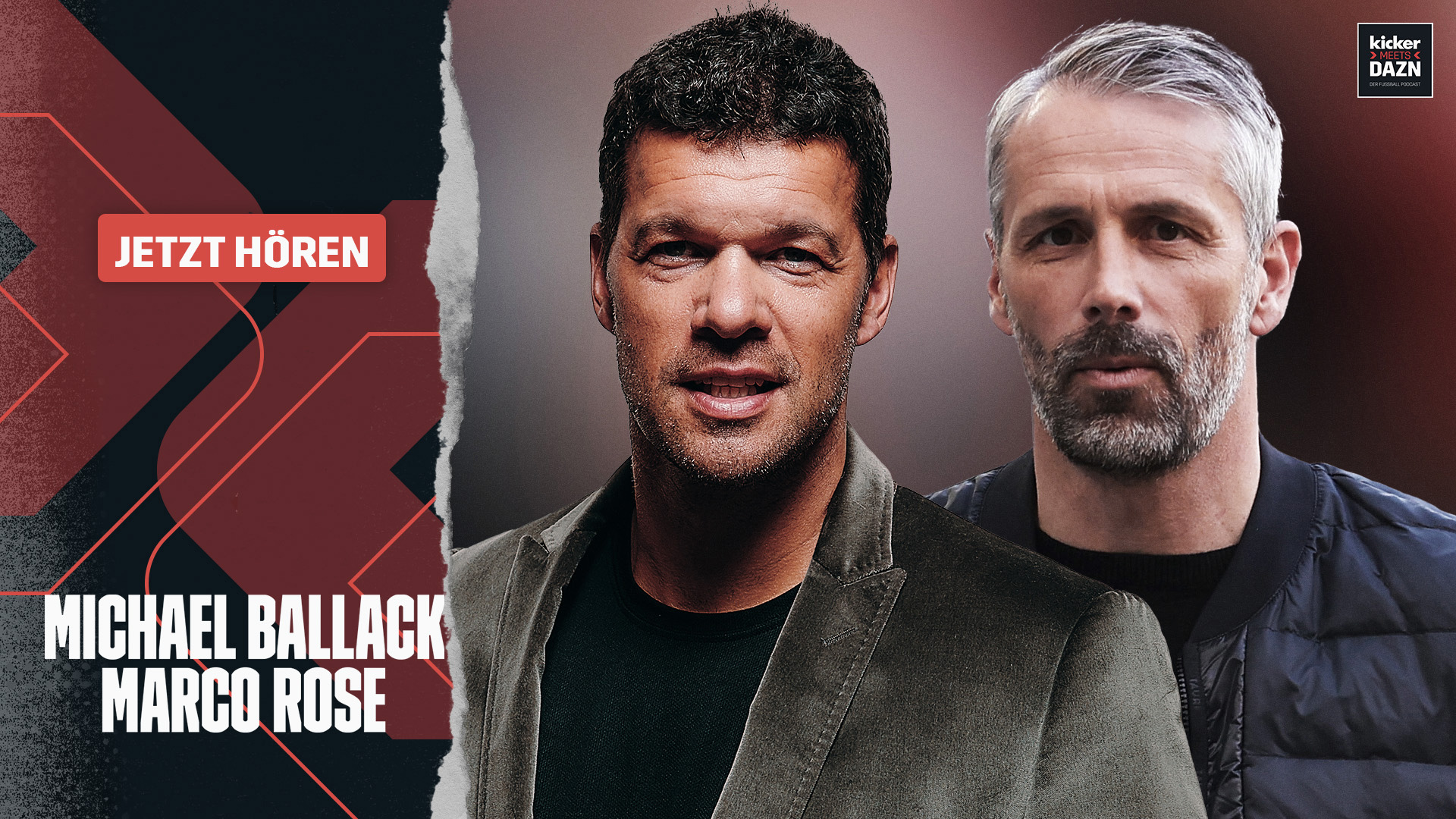 Marco Rose und Michael Ballack exklusiv im KMD-Podcast: “Wir haben damals auch in der Disco ...