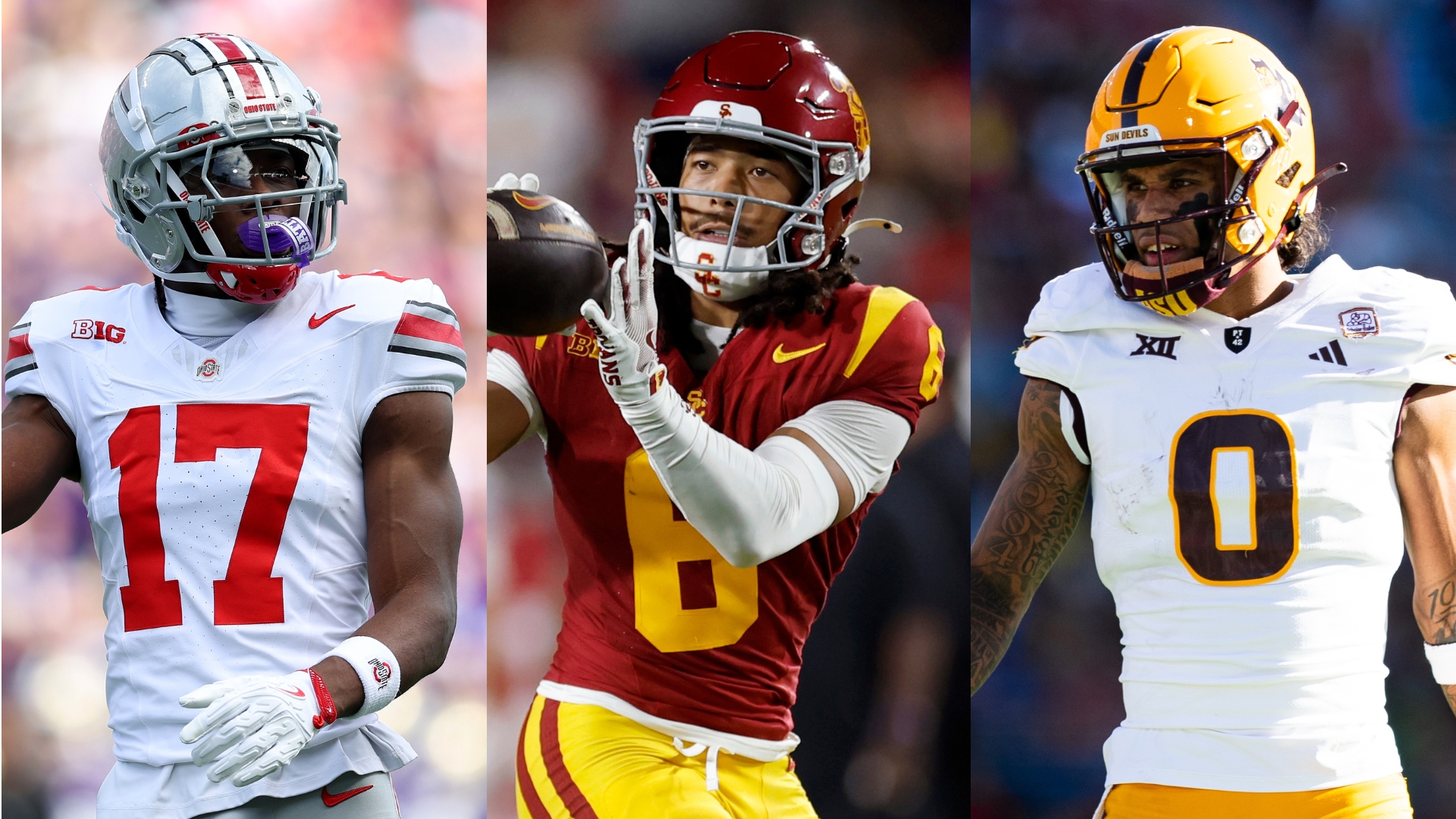 2026 NFL Draft WR rankings: Carnell Tate, Makai Lemon, Jordyn Tyson ...