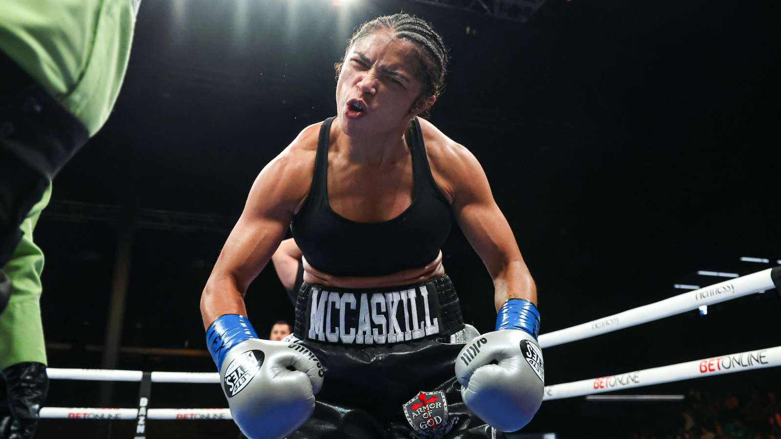 Jessica McCaskill describes Amanda Serrano as 'late' as she criticises ...