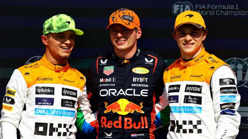 【動画】フェルスタッペンがイギリスGPで今季7度目のPP！マクラーレン勢2－3、フェラーリ勢4－5で続く…角田裕毅はQ1敗退17番手｜F1 | DAZN News 日本