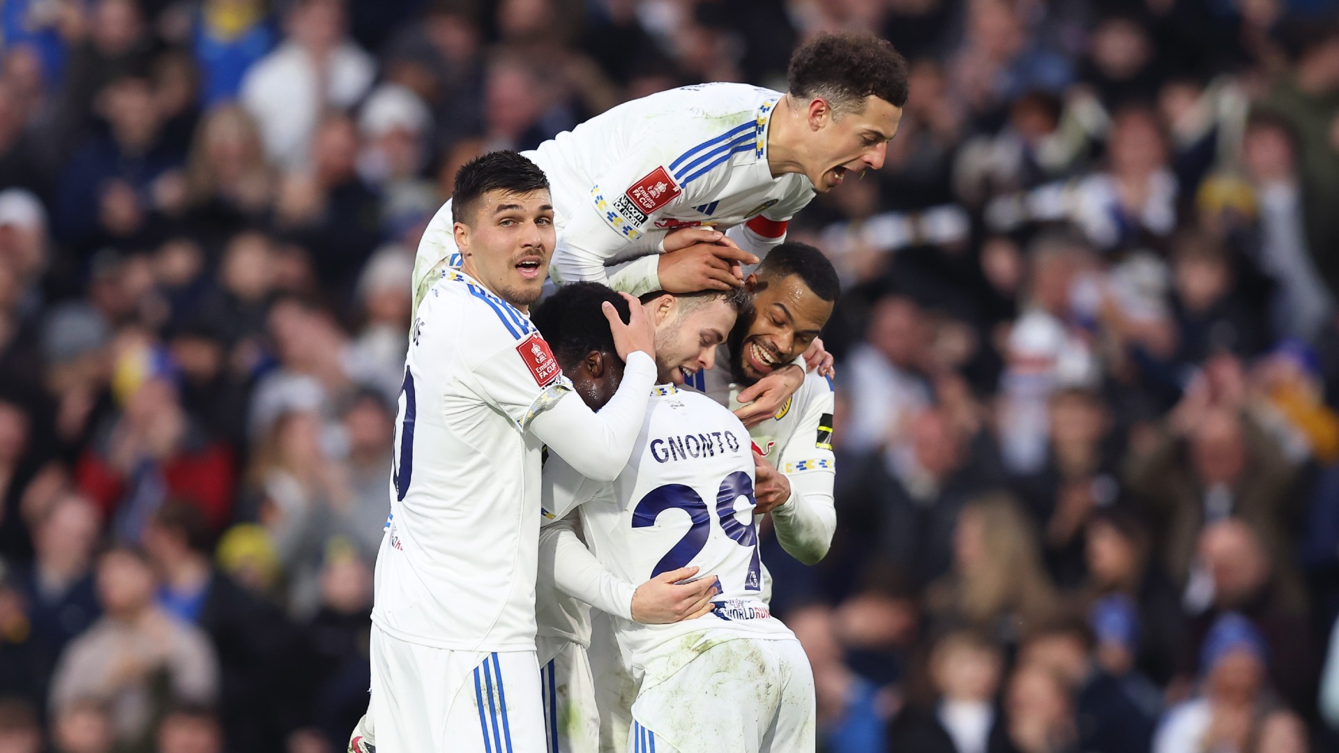 Leeds revel in 'important win' over Norwich in fifth round of FA Cup ...